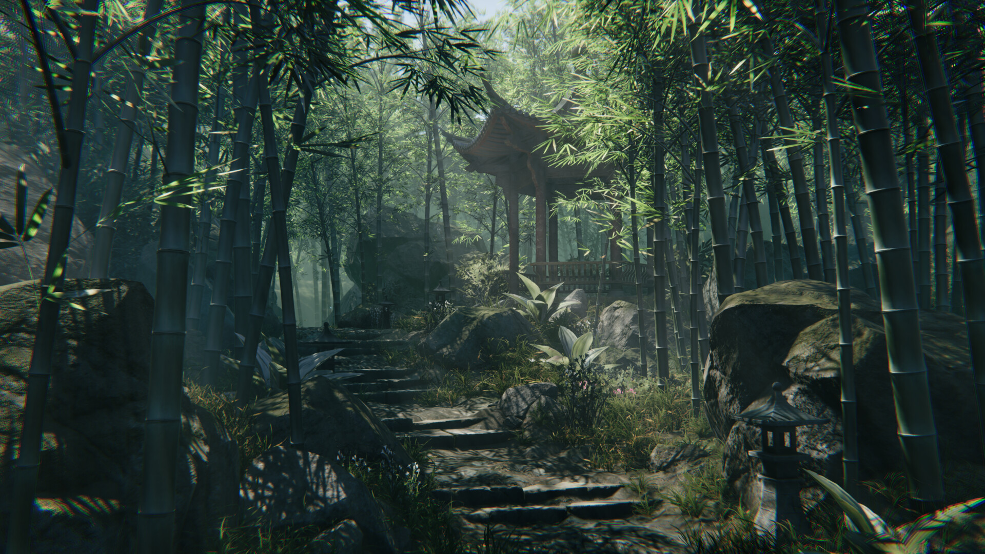 Matthew Shi - Bamboo Forest Pavilion