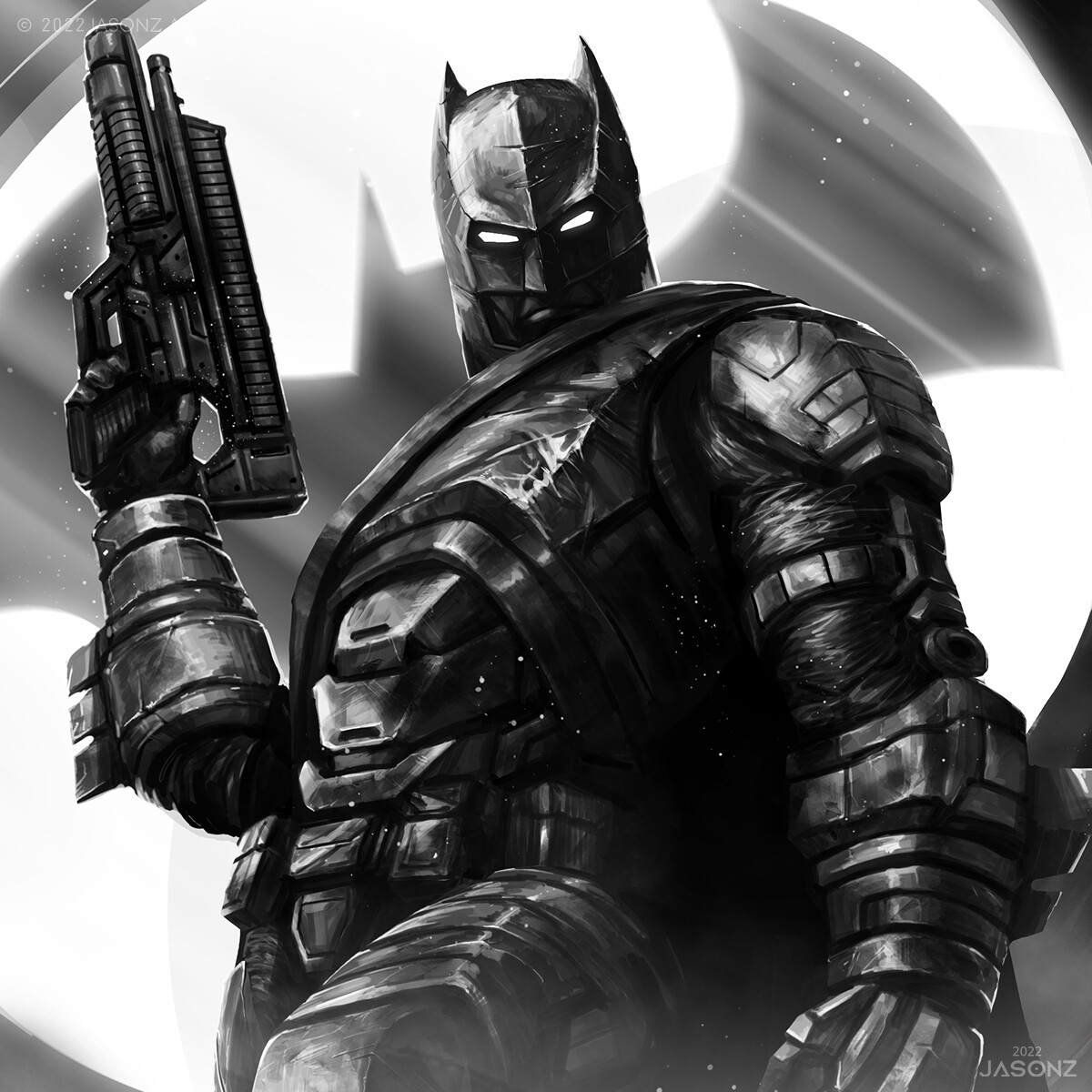 ArtStation - Armored Batman