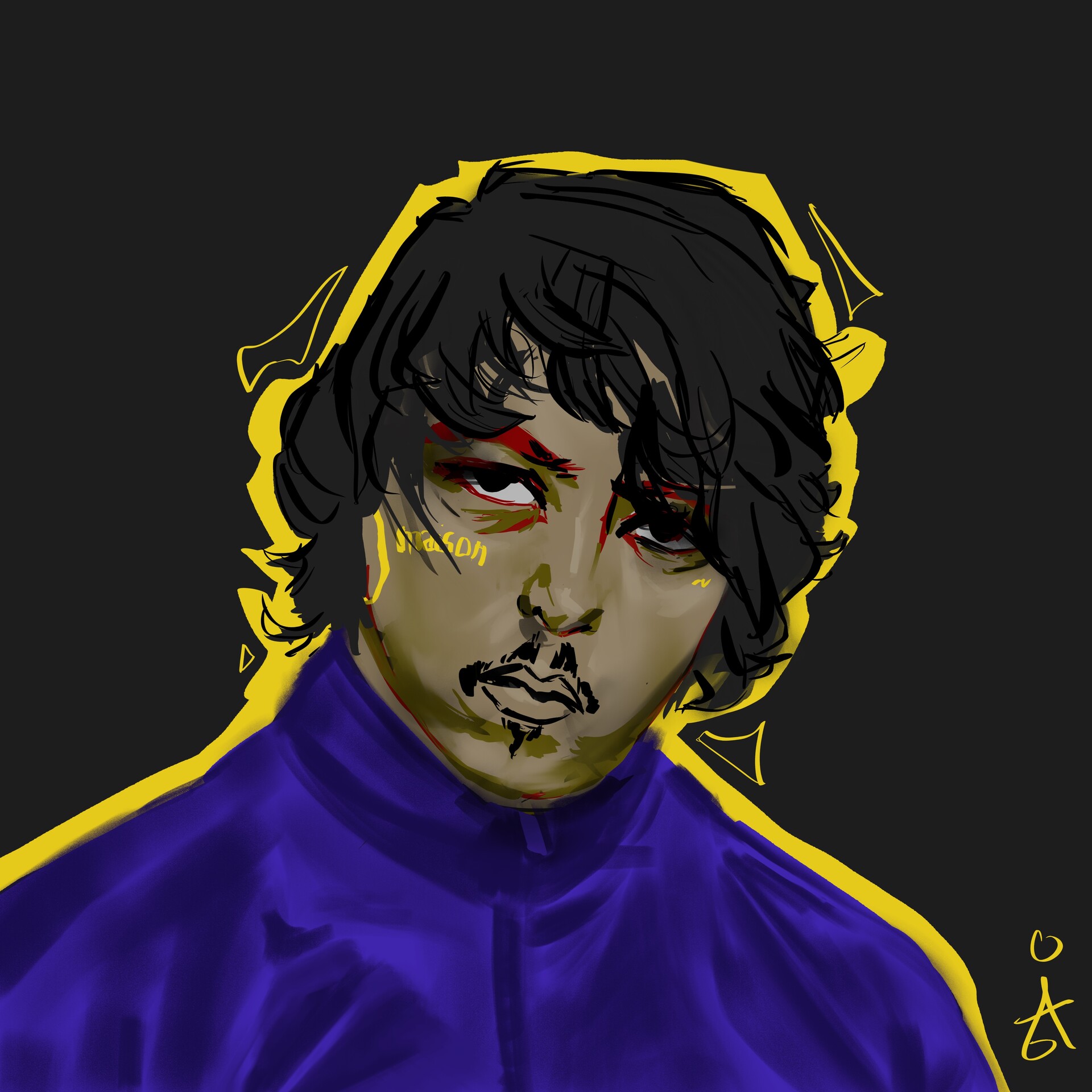 ArtStation - Digital painting Zed Yun Pavarotti