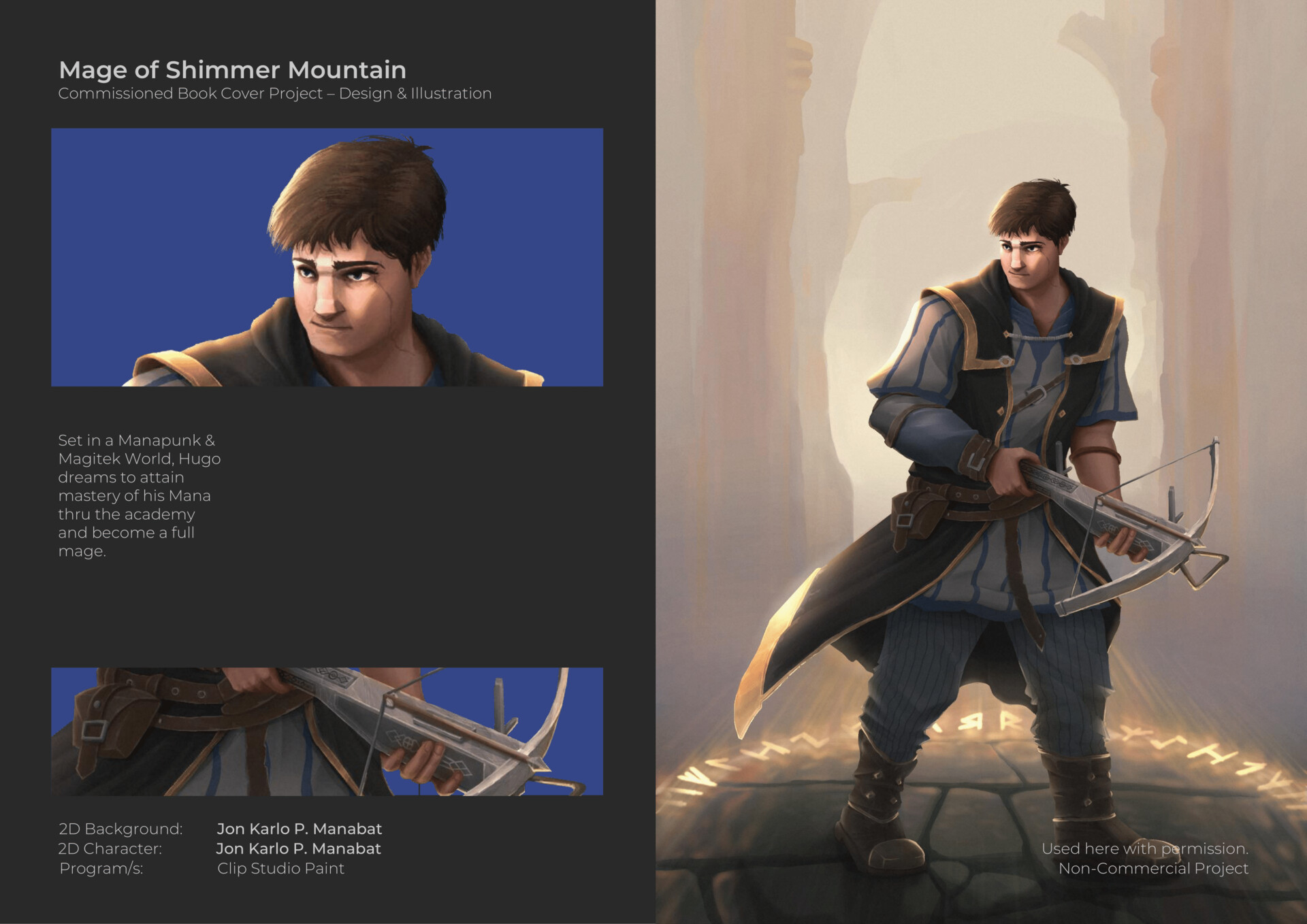 Jon Karlo Manabat - The Mage of Shimmer Mountain