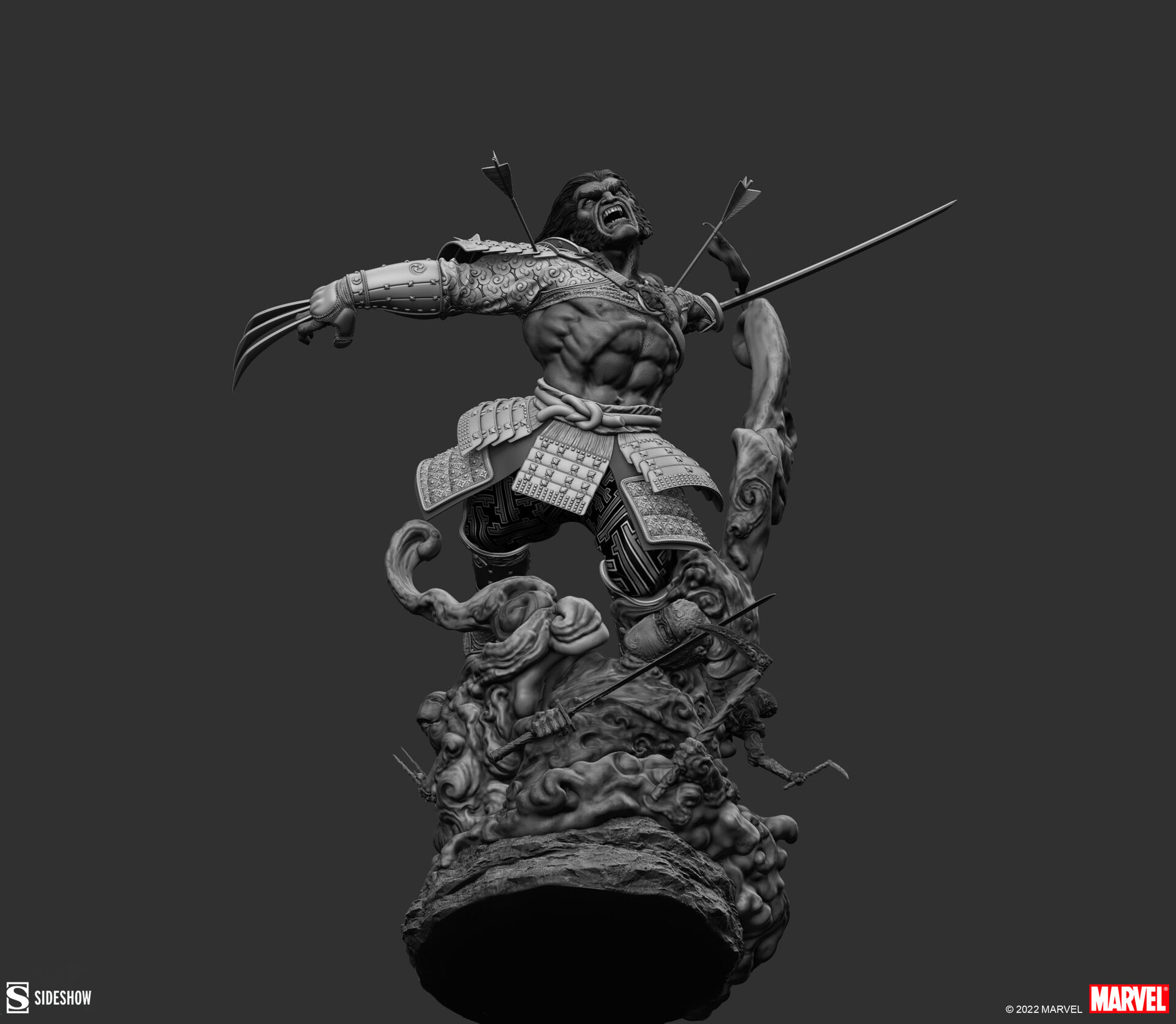 martin canale - WOLVERINE RONIN PREMIUM FORMAT BY SIDESHOW COLLECTIBLES.