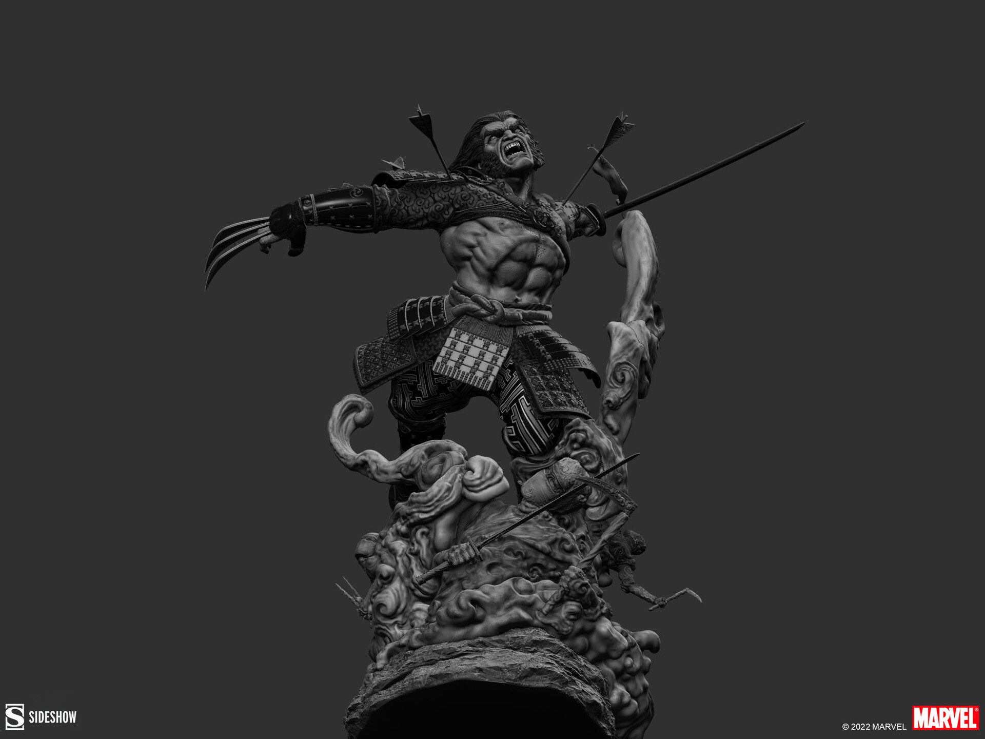 martin canale - WOLVERINE RONIN PREMIUM FORMAT BY SIDESHOW COLLECTIBLES.