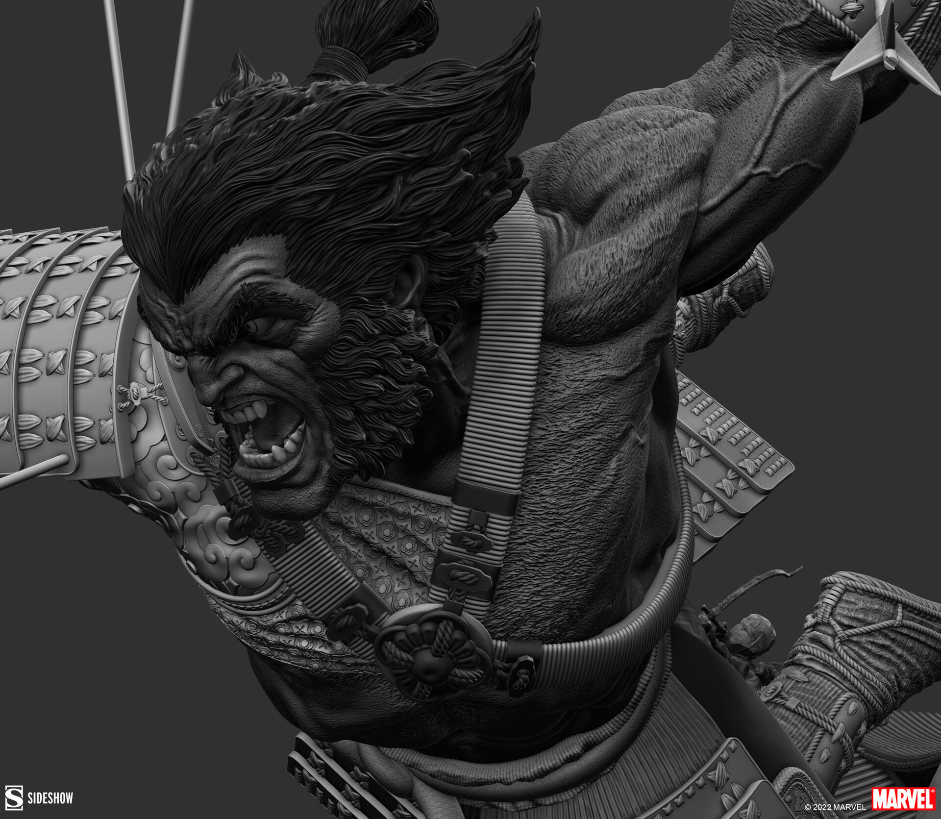 martin canale - WOLVERINE RONIN PREMIUM FORMAT BY SIDESHOW COLLECTIBLES.