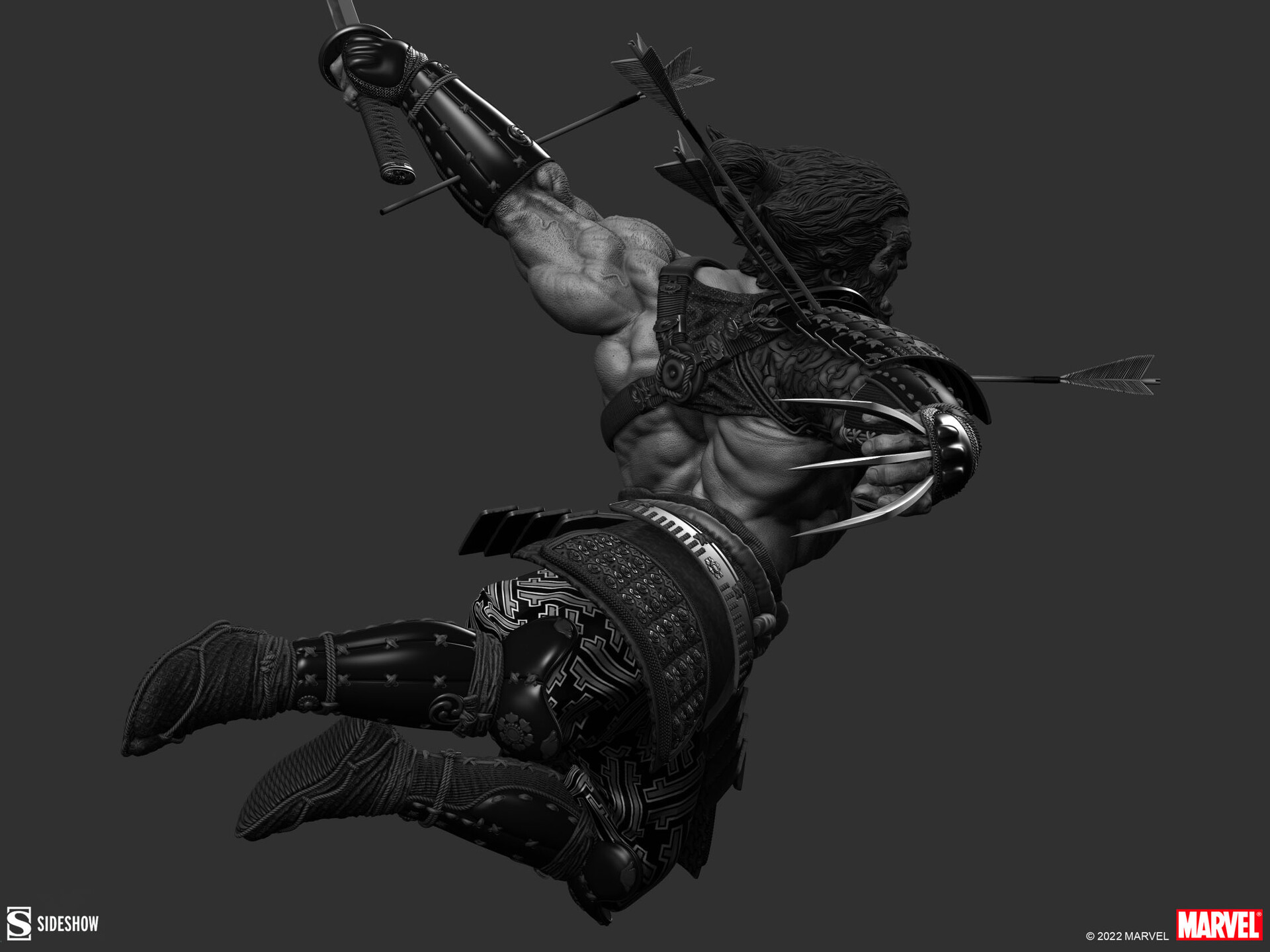 martin canale - WOLVERINE RONIN PREMIUM FORMAT BY SIDESHOW COLLECTIBLES.