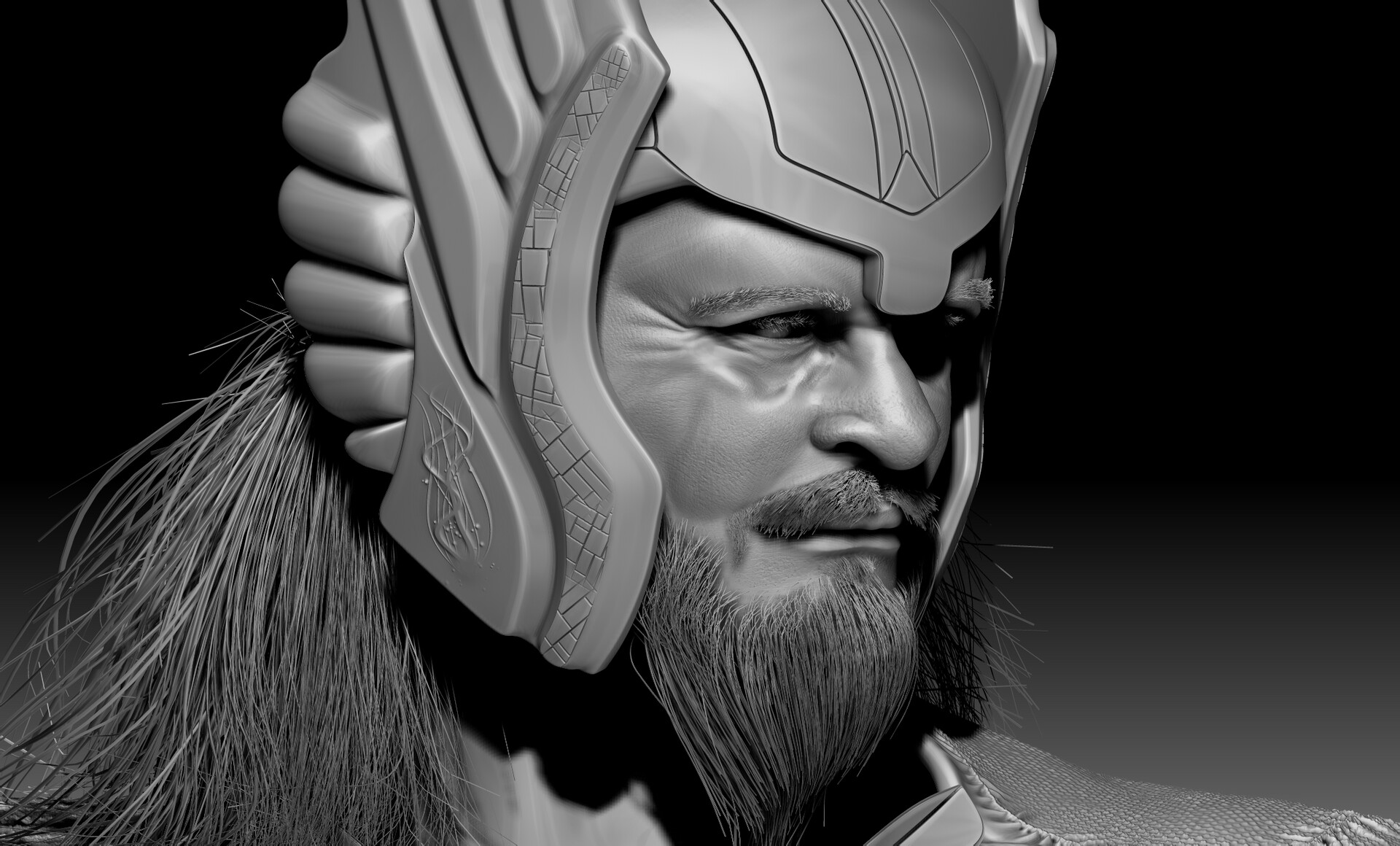 ArtStation - Thor's Father Odin