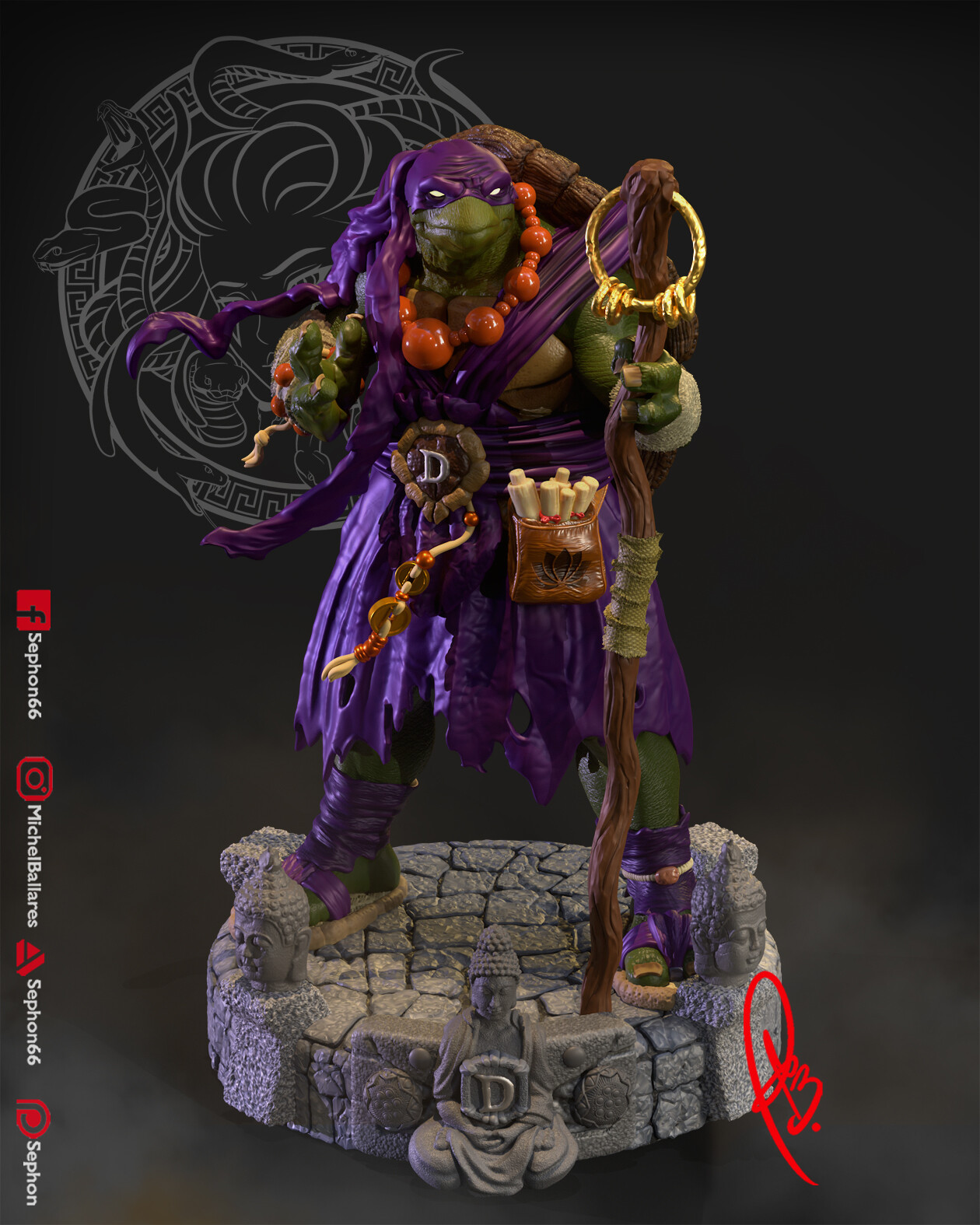 ArtStation - DONATELLO BY CREATIVE GEEK MB