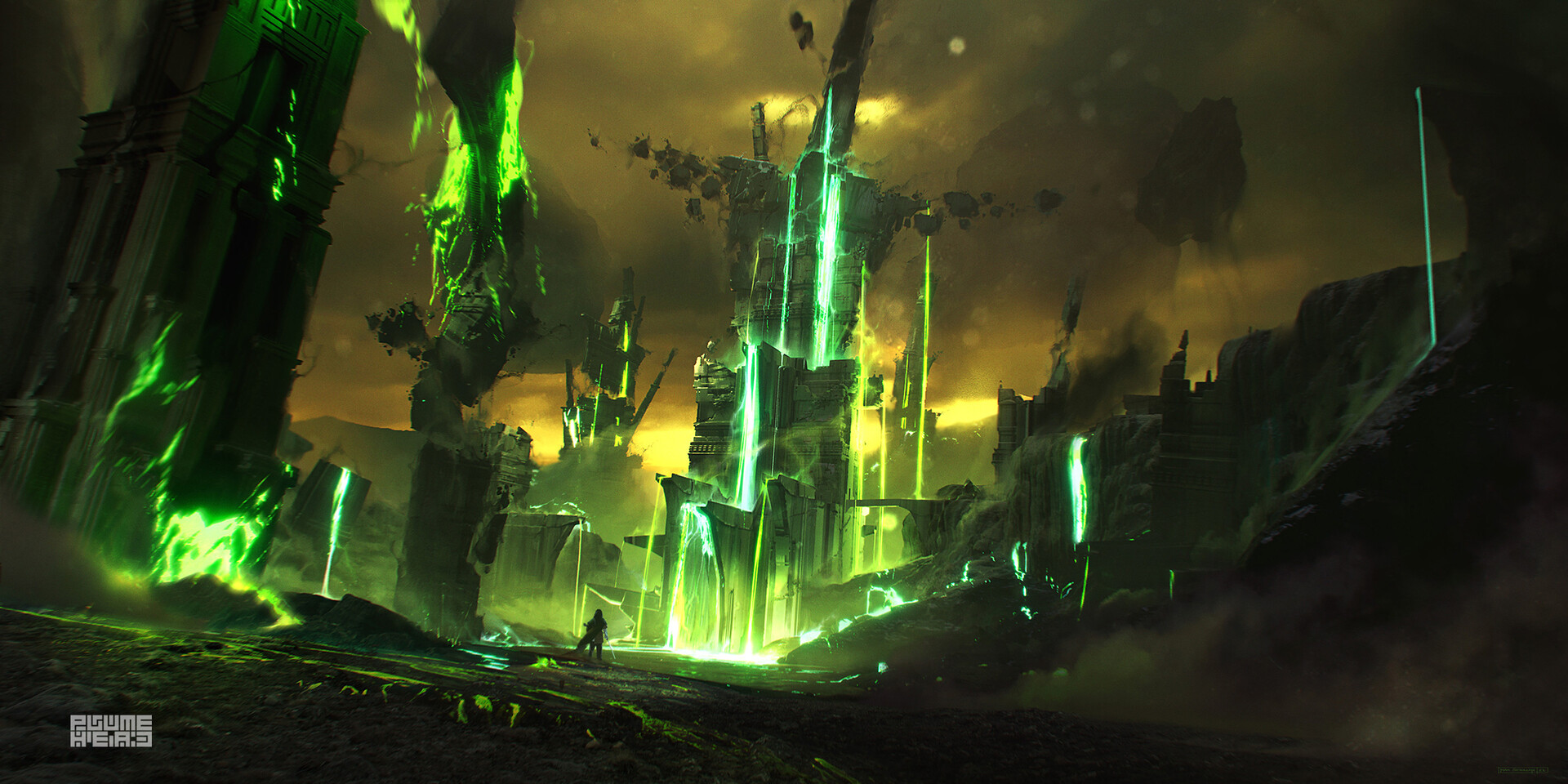 ArtStation - Lava Arena: Cloud Castles