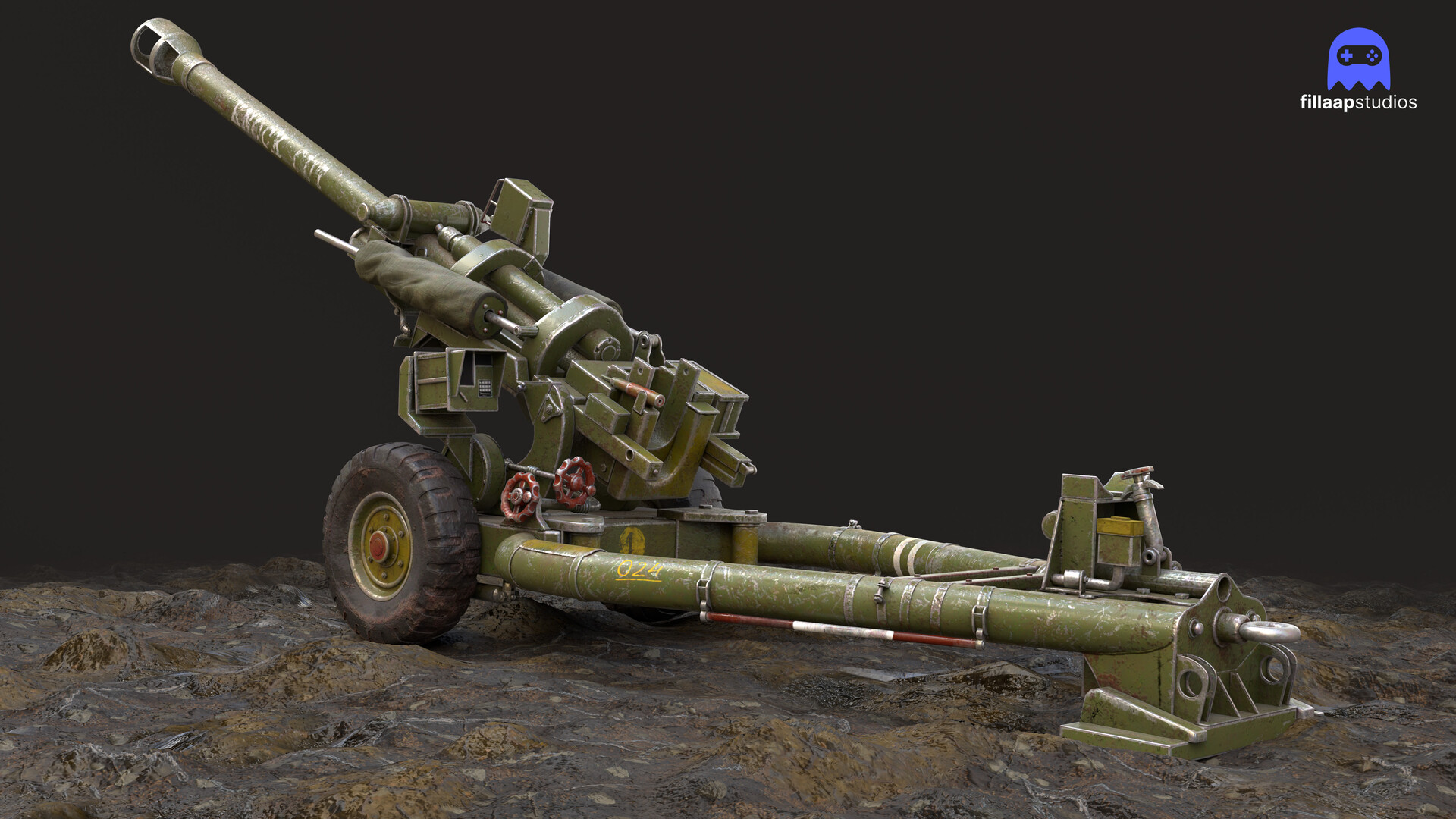 FillAap Studios - Artillery (L118 Light Gun)