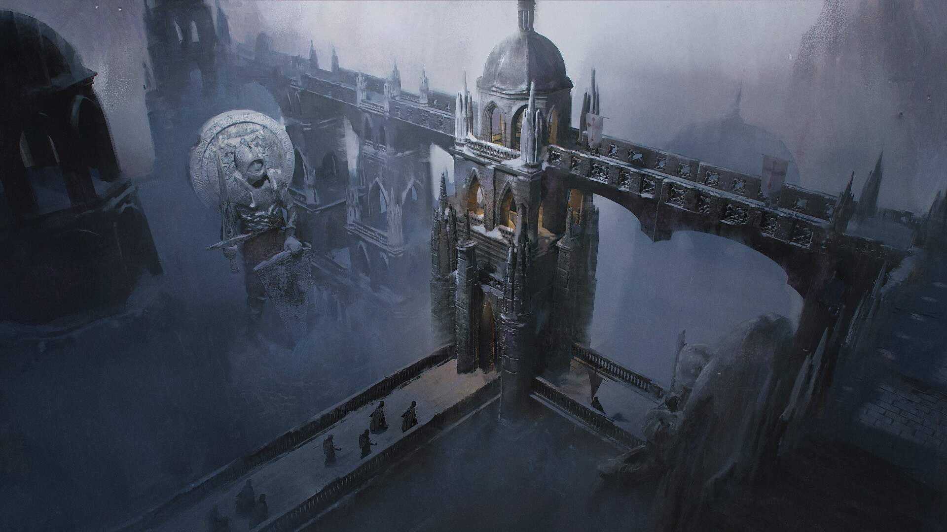 ArtStation - Winter's keep