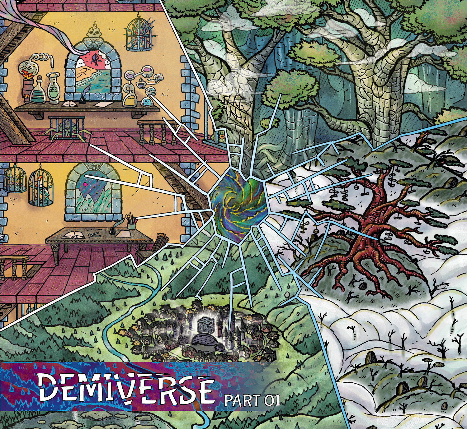 ArtStation - Demiverse - Hex Art Commission pt.01