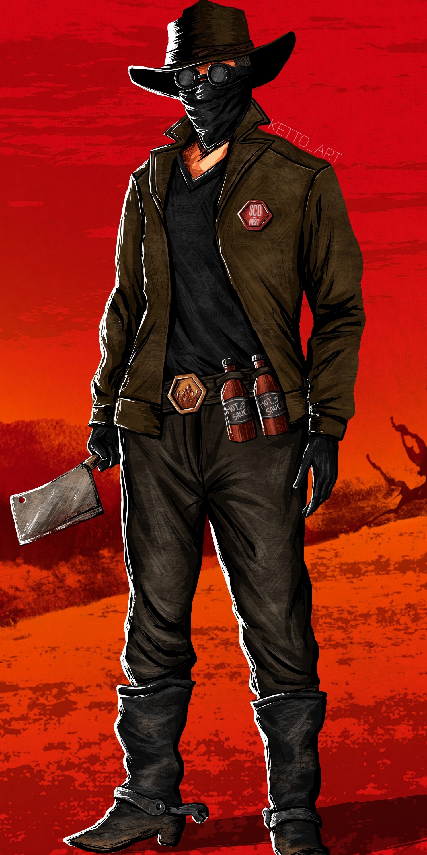 Artstation Red Dead Redemption Character Commission