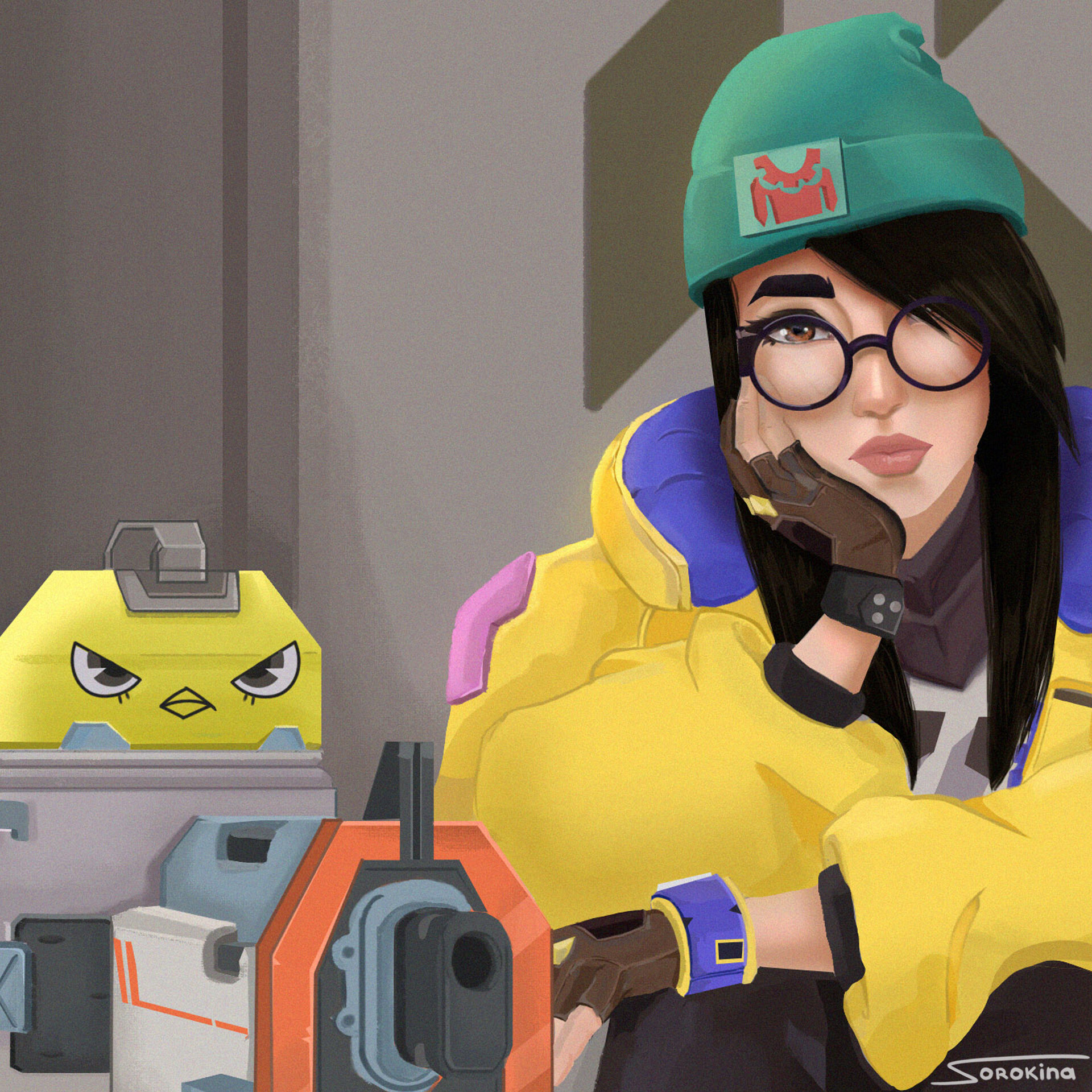SOROKINA - Killjoy VALORANT fanart