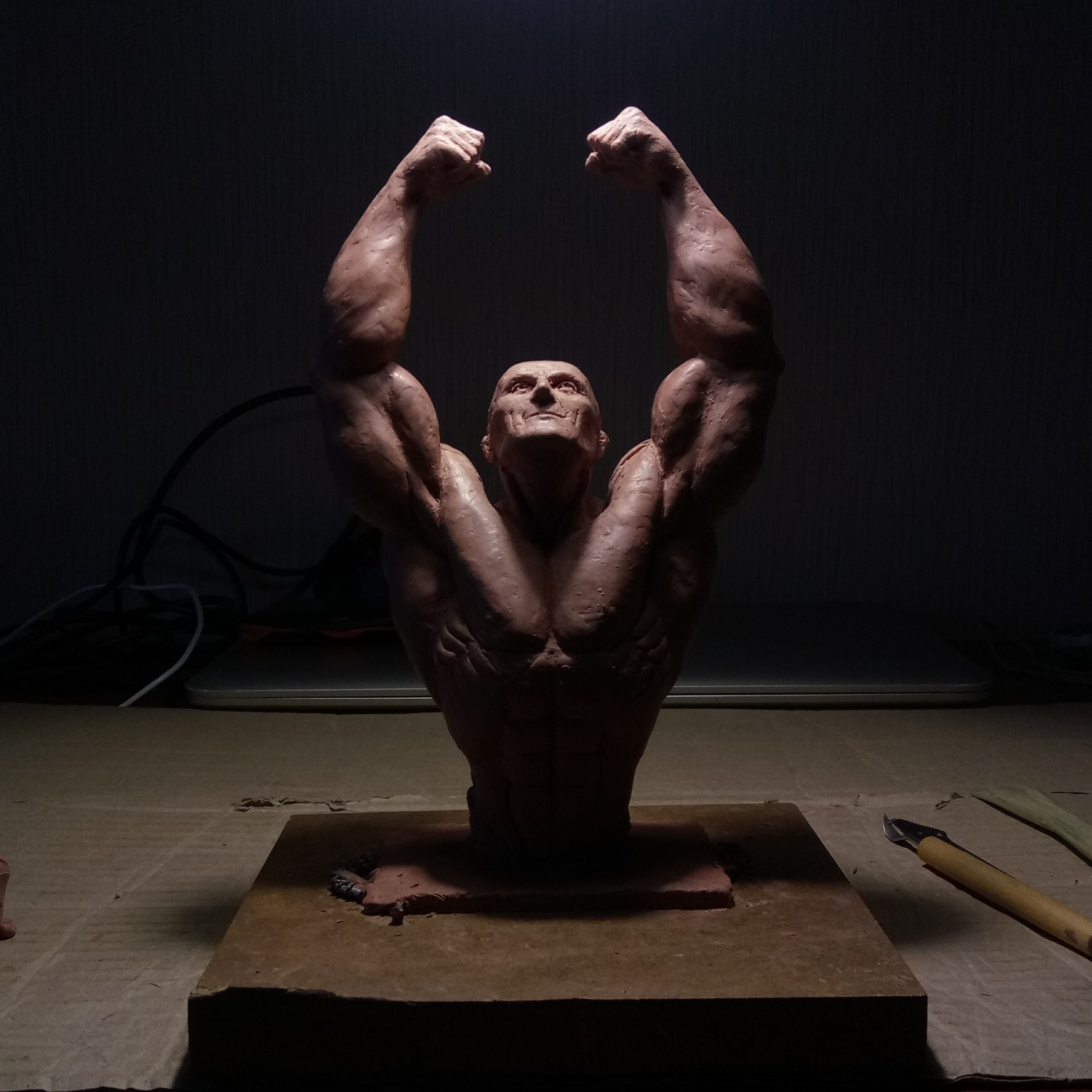 ArtStation - Prize statuettes for bodybuilding championship 2019