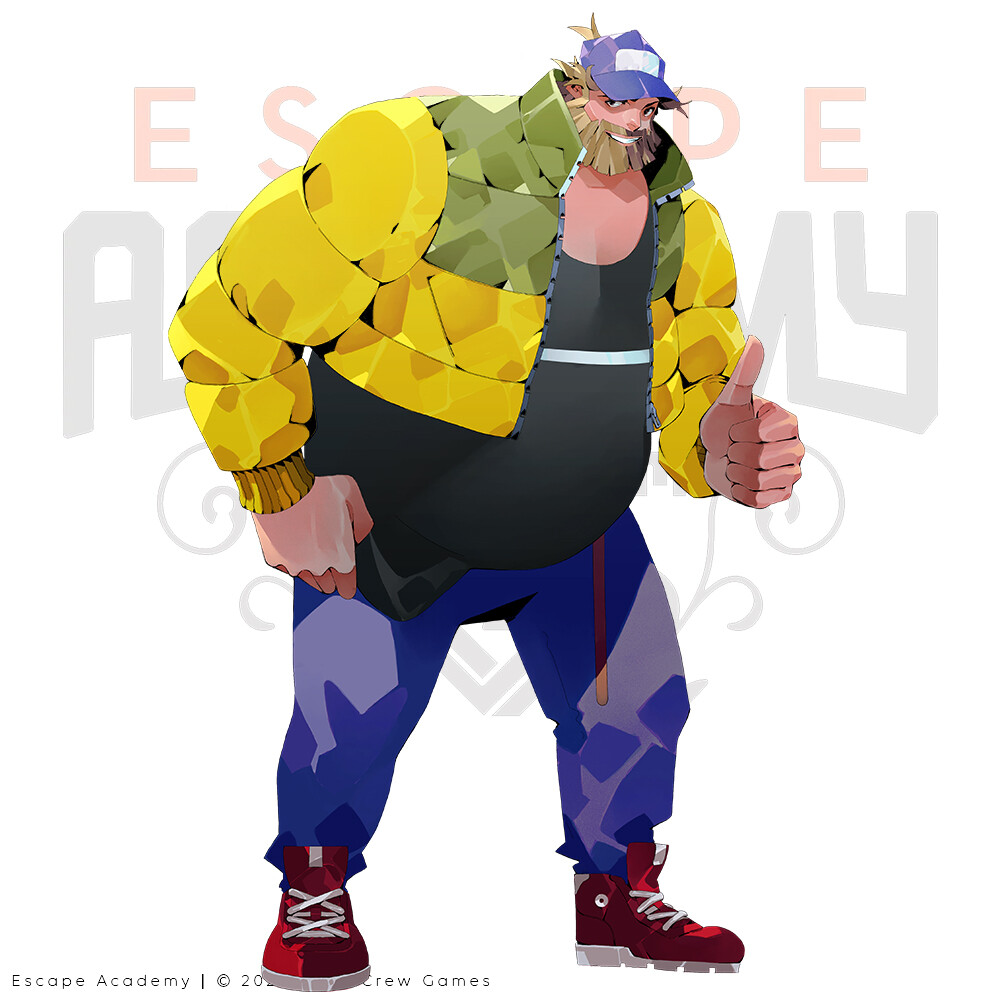 Boell Oyino - Escape Academy | Character artworks
