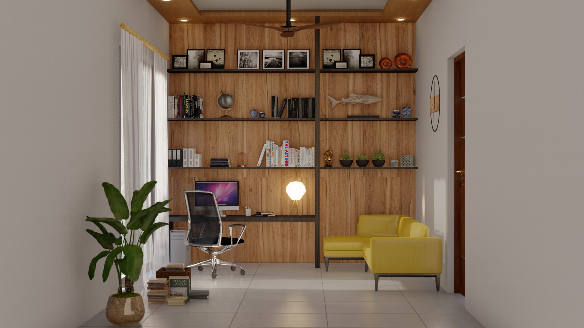 ArtStation - Interior design for an office room