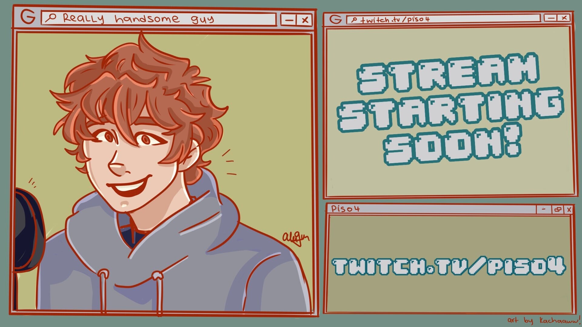 ArtStation - Social Media Illustration - Piso4