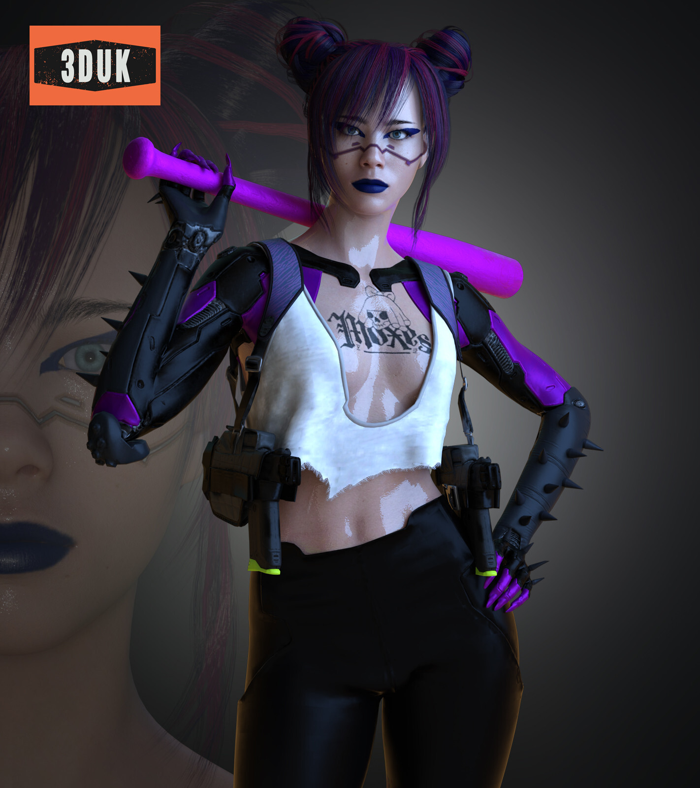 RenderHub - Rita Wheeler For Genesis 8 Female