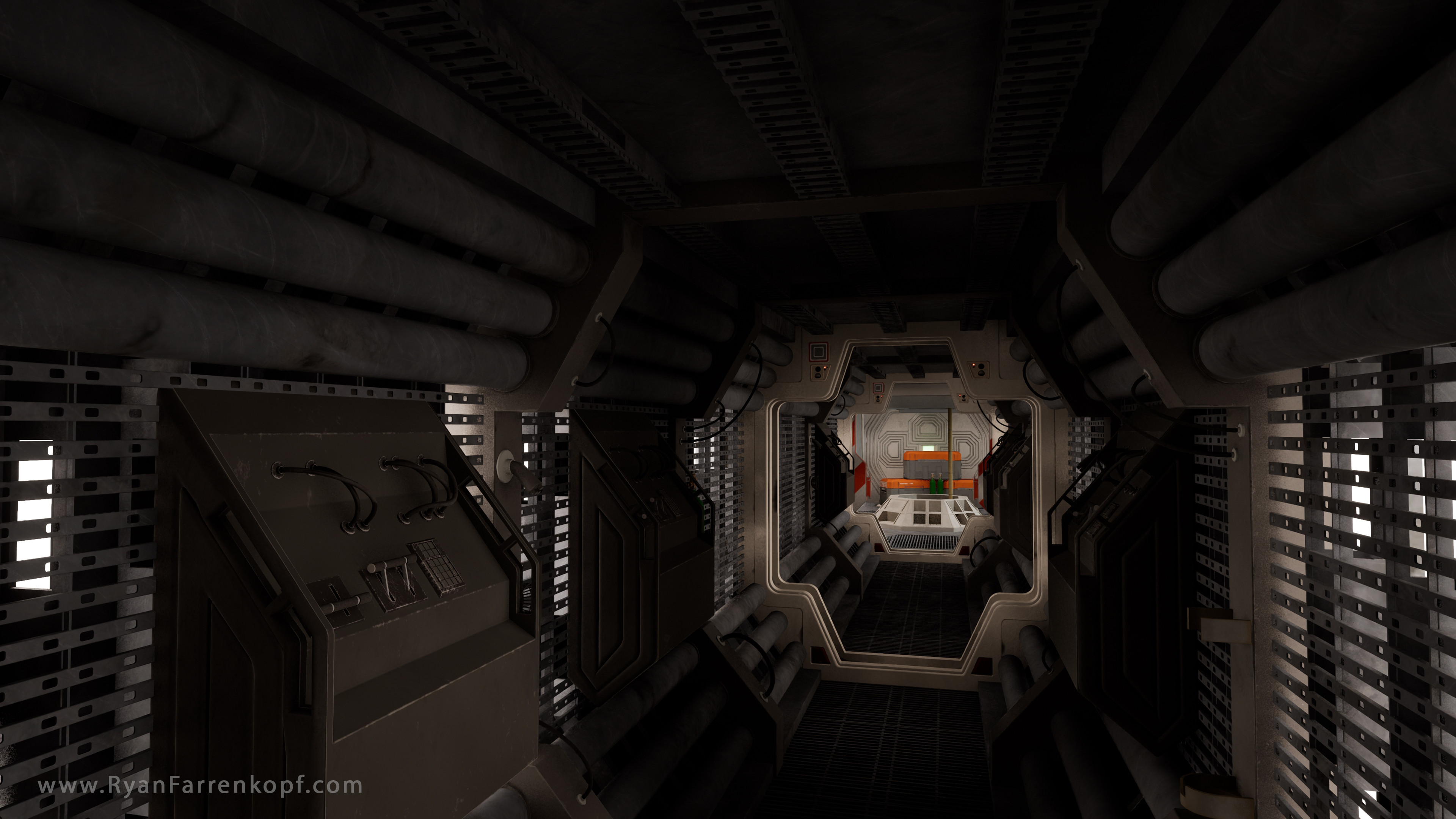 alien 1 spaceship interior