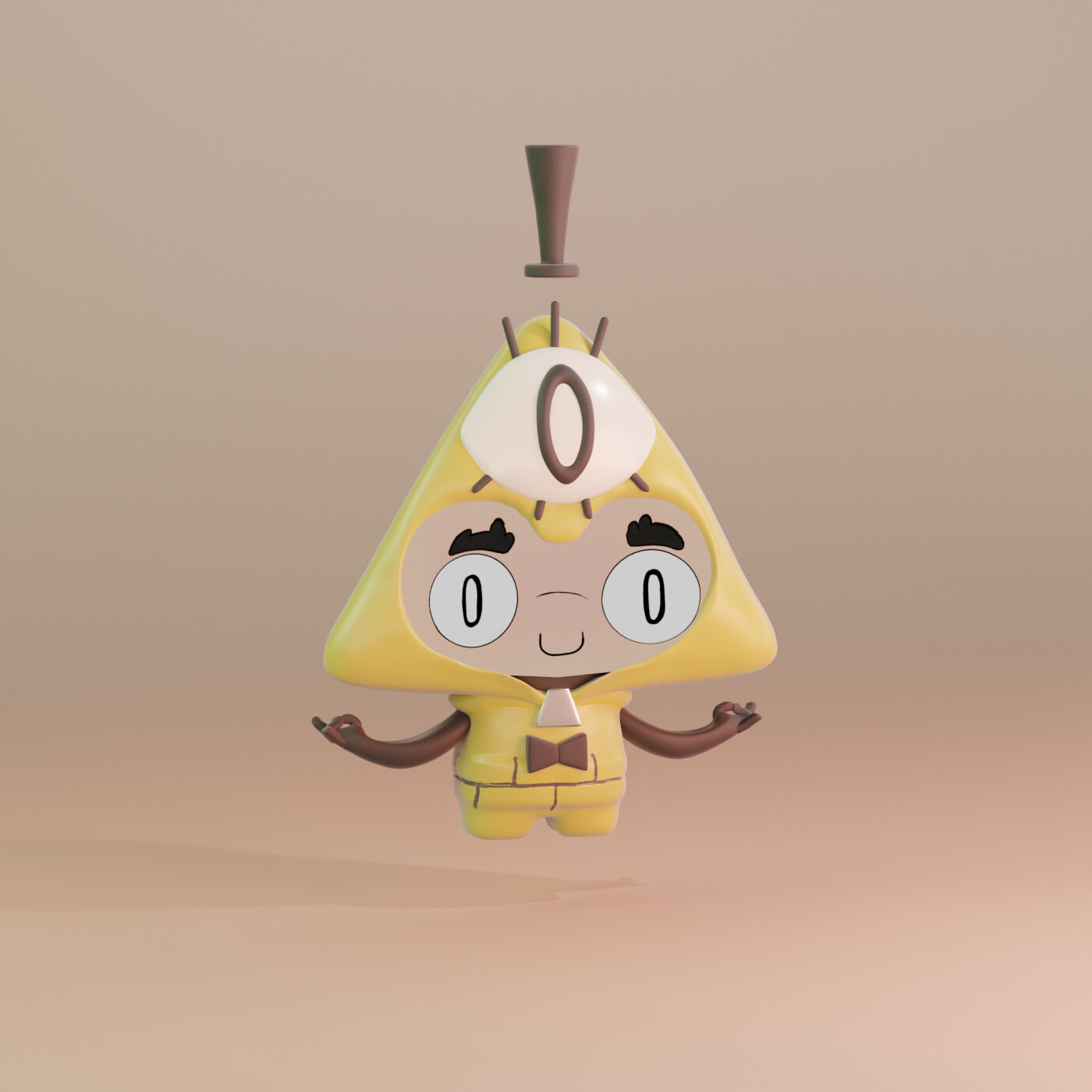 ArtStation - LittleToon Bill Cipher GravityFalls