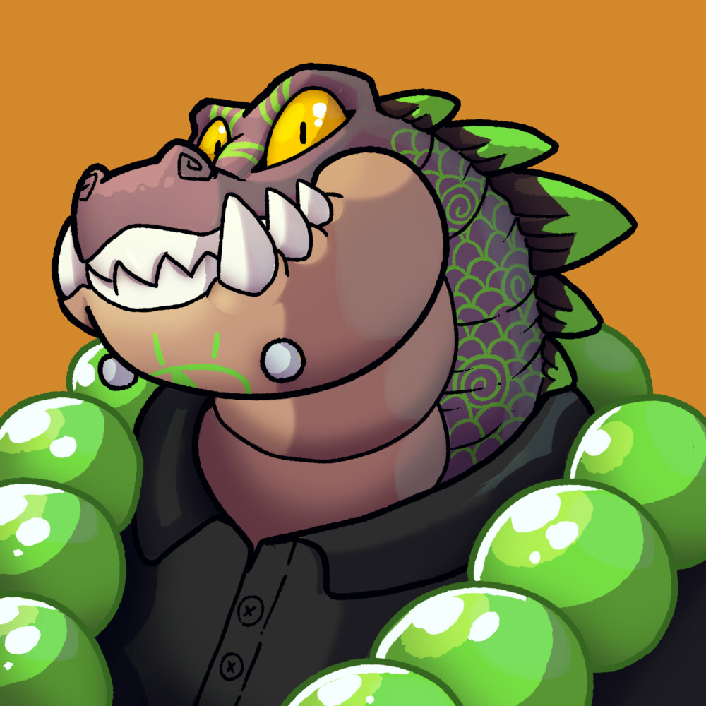 ArtStation - Baronix, the crocodile