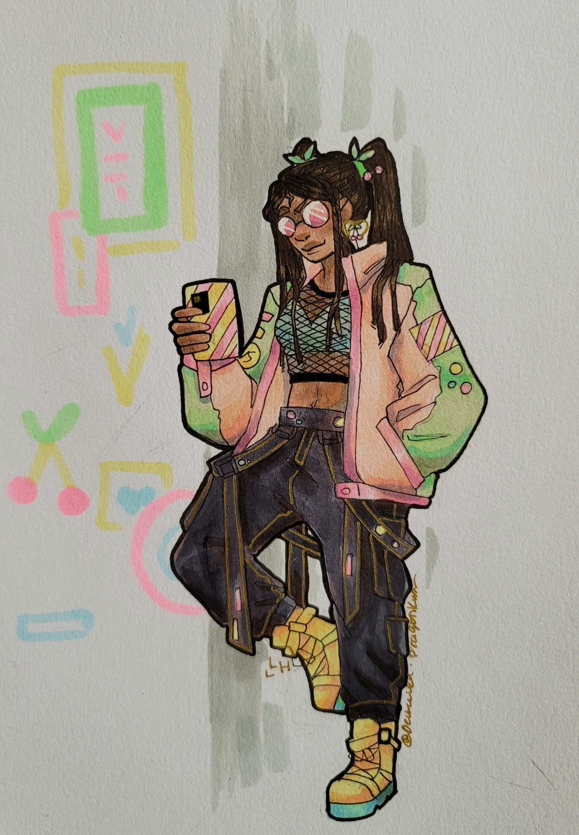 ArtStation - Character Design Birthday Gift For A Friend