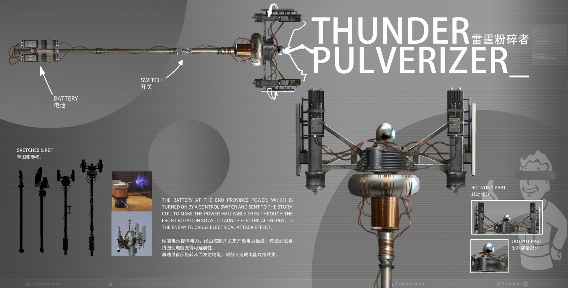 ArtStation - AboutWasteland _ Weapons & Trash Seller