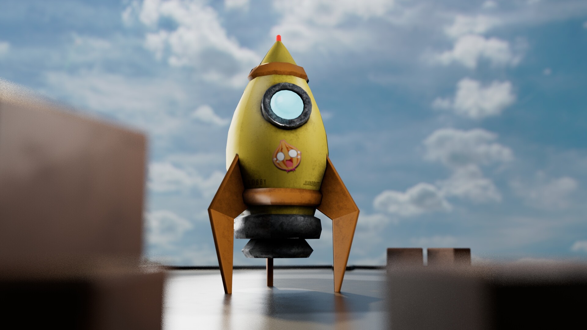 Juan Brutti - LowPoly Space Rocket for Unity