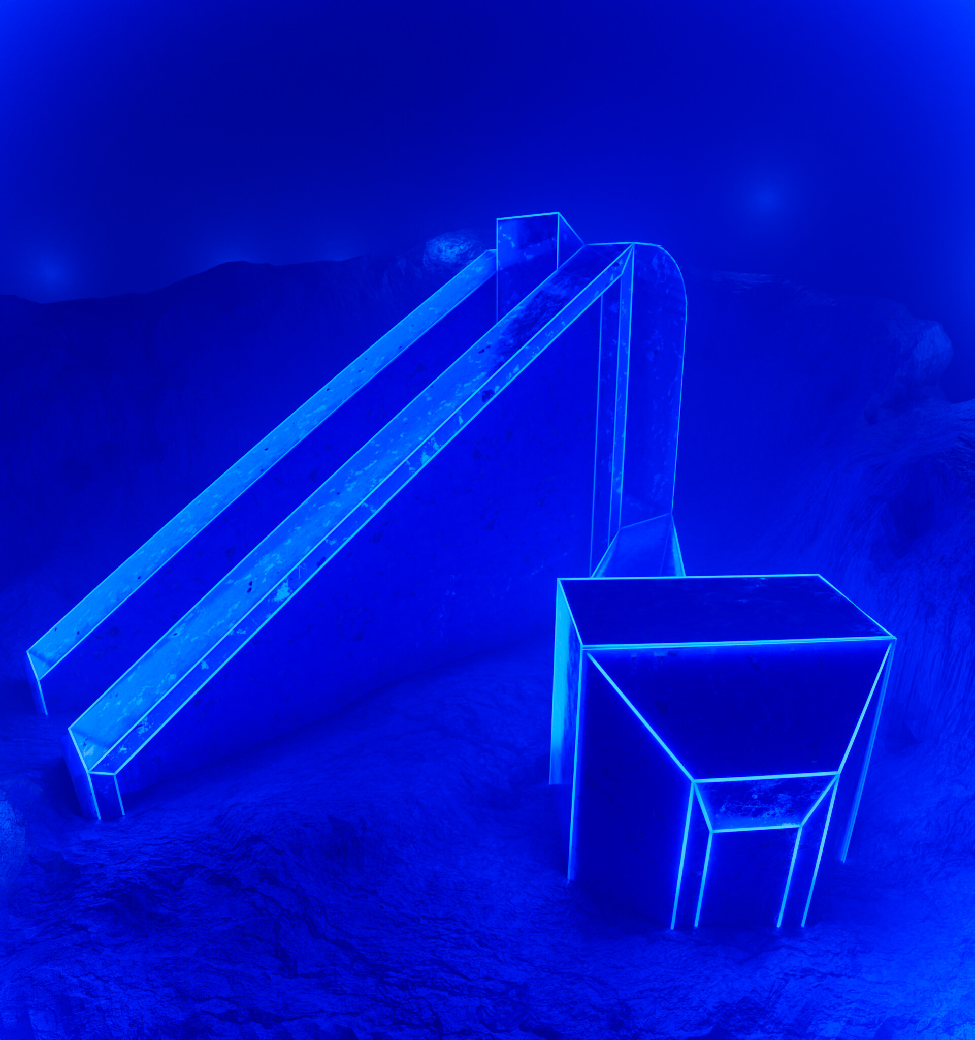 ArtStation - blue castle