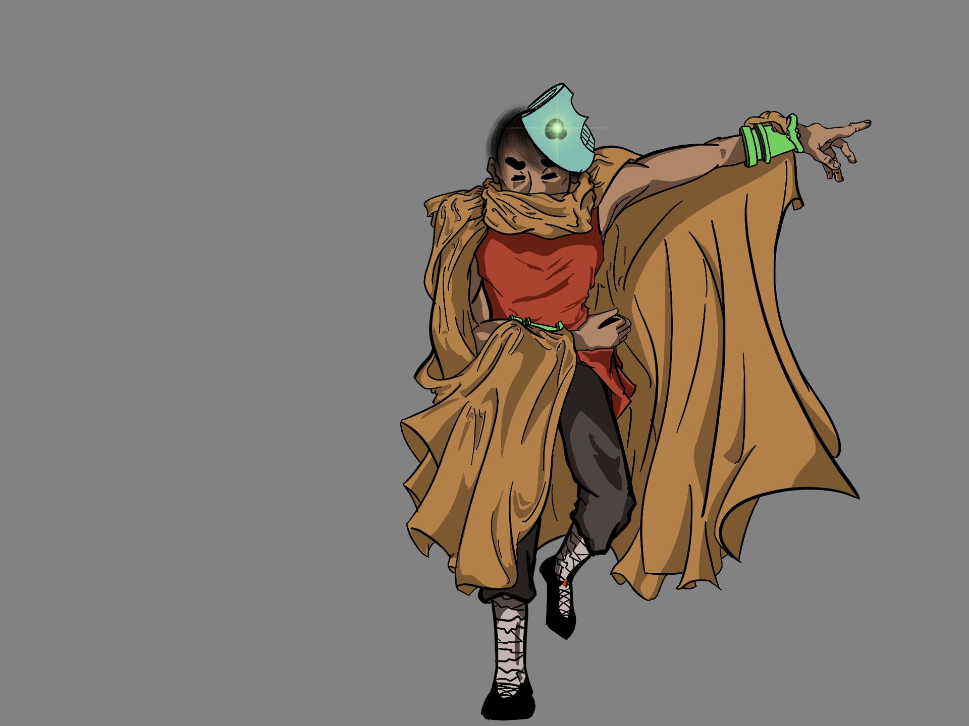 ArtStation - Cloth study - random character design