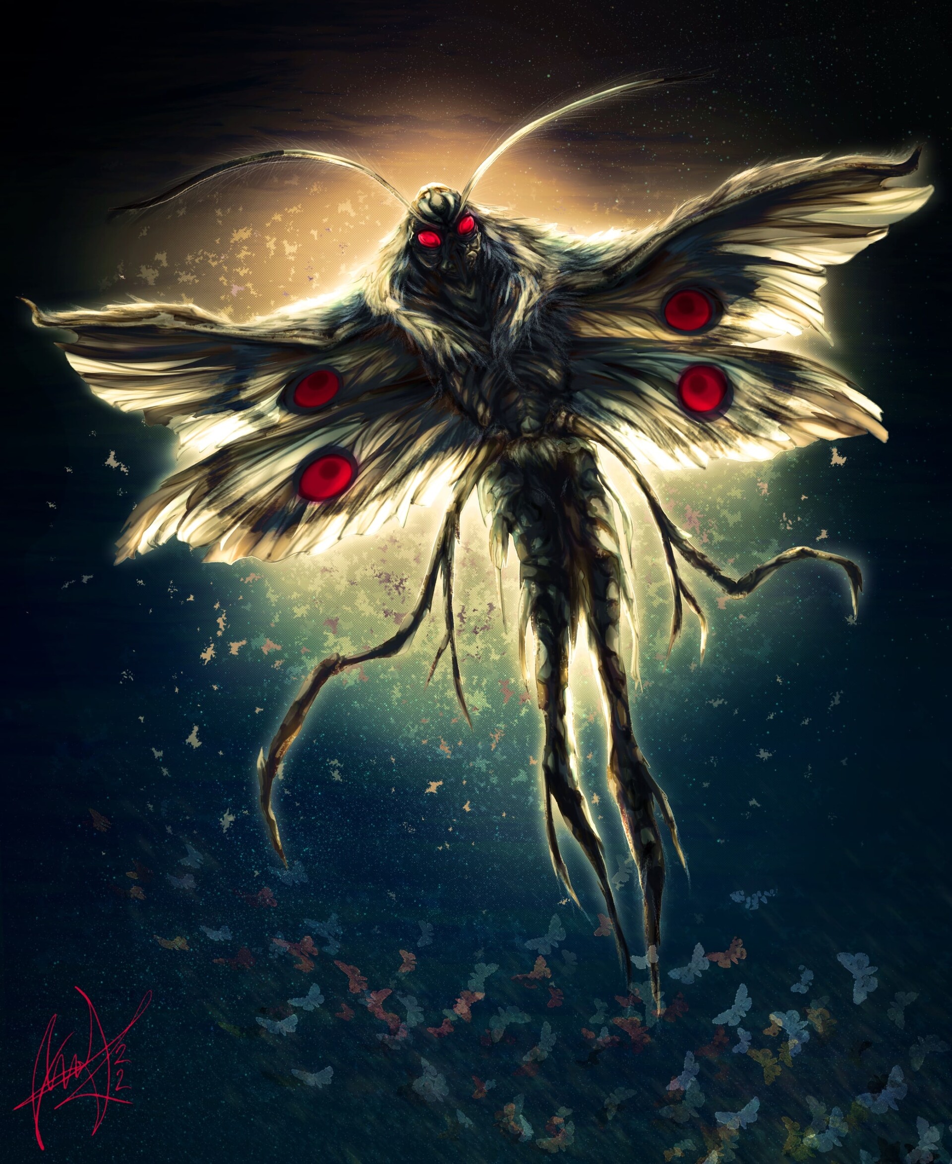 ArtStation - The Legend, Mothman