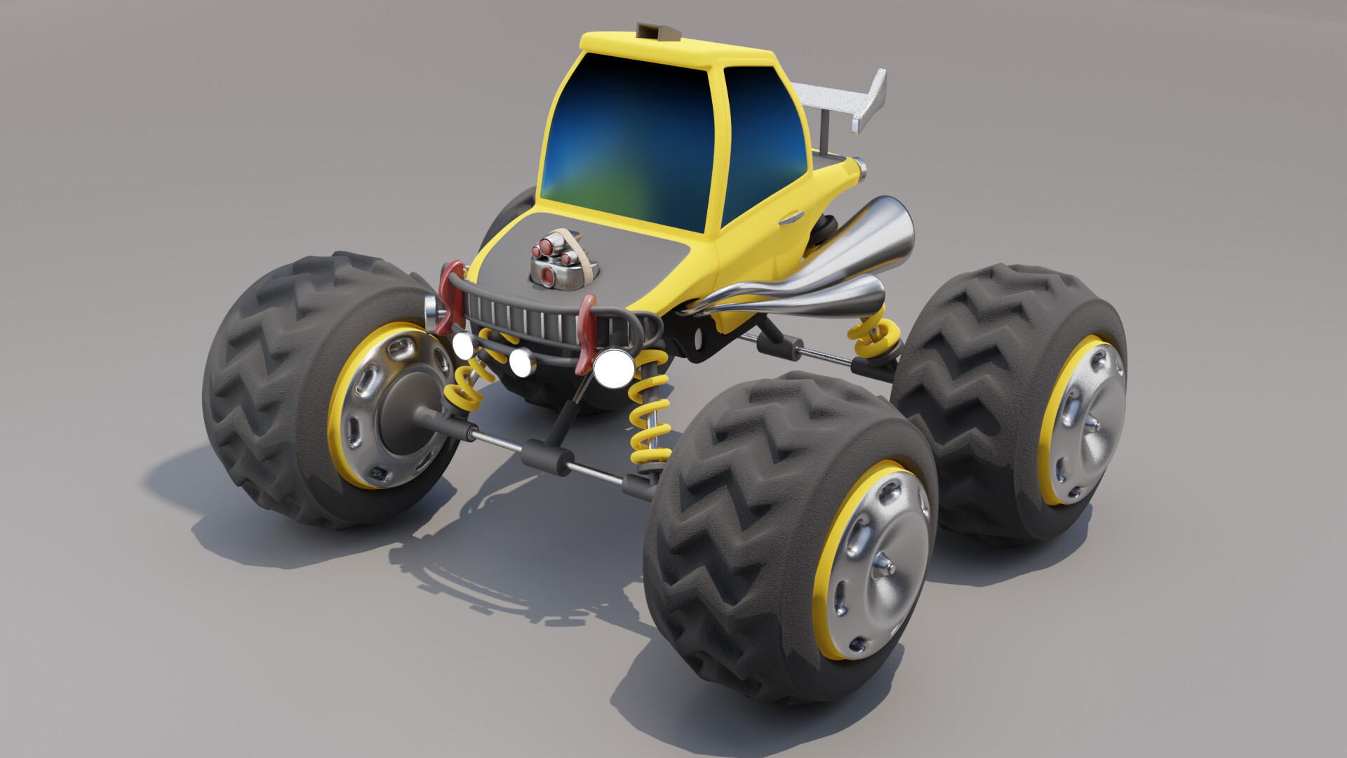 ArtStation - Off-Road Car Model