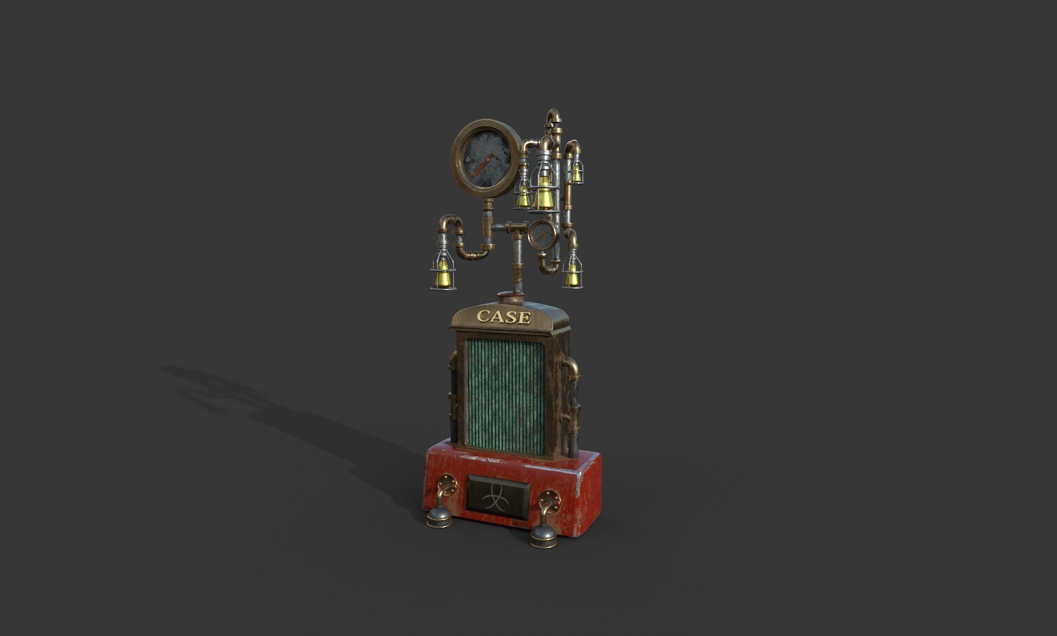 ArtStation - Game Ready - Oil Lamp