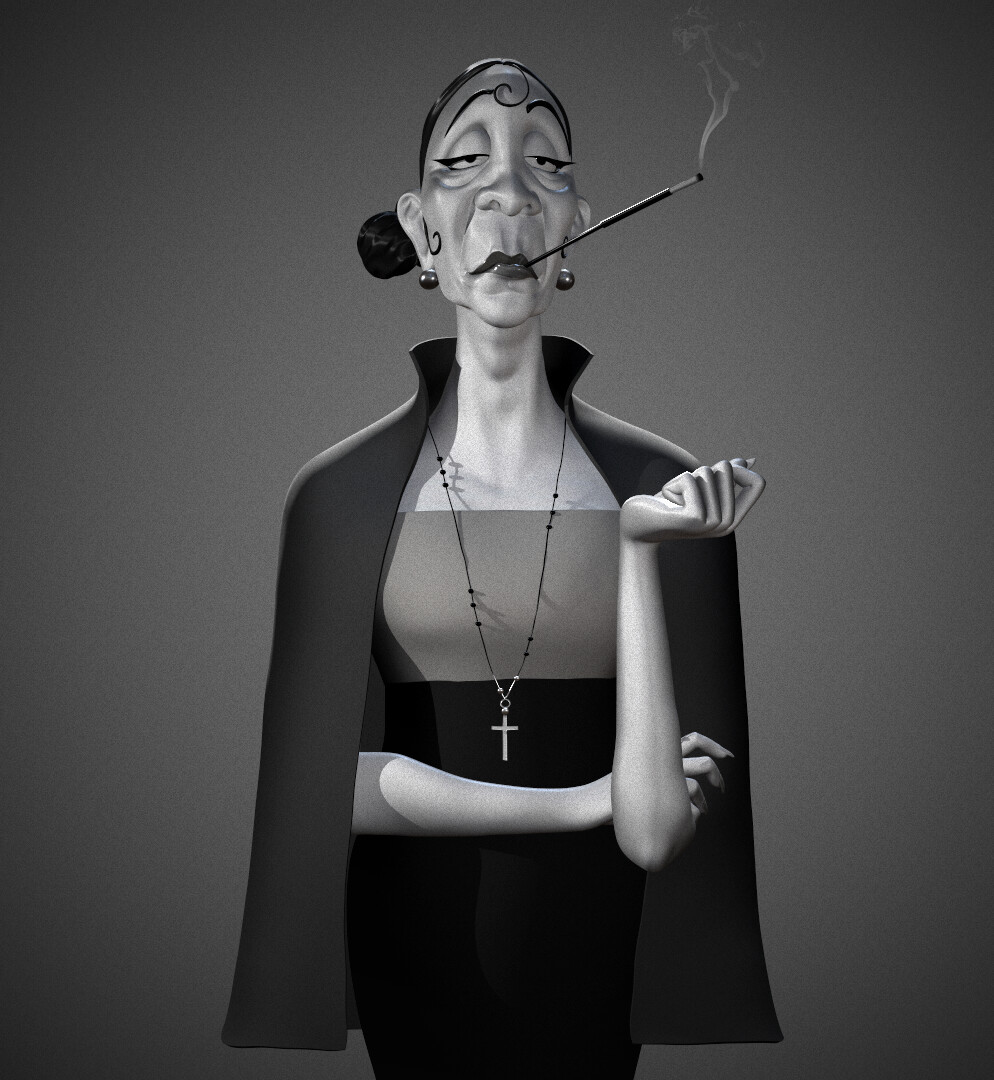 ArtStation - Elder Socialite