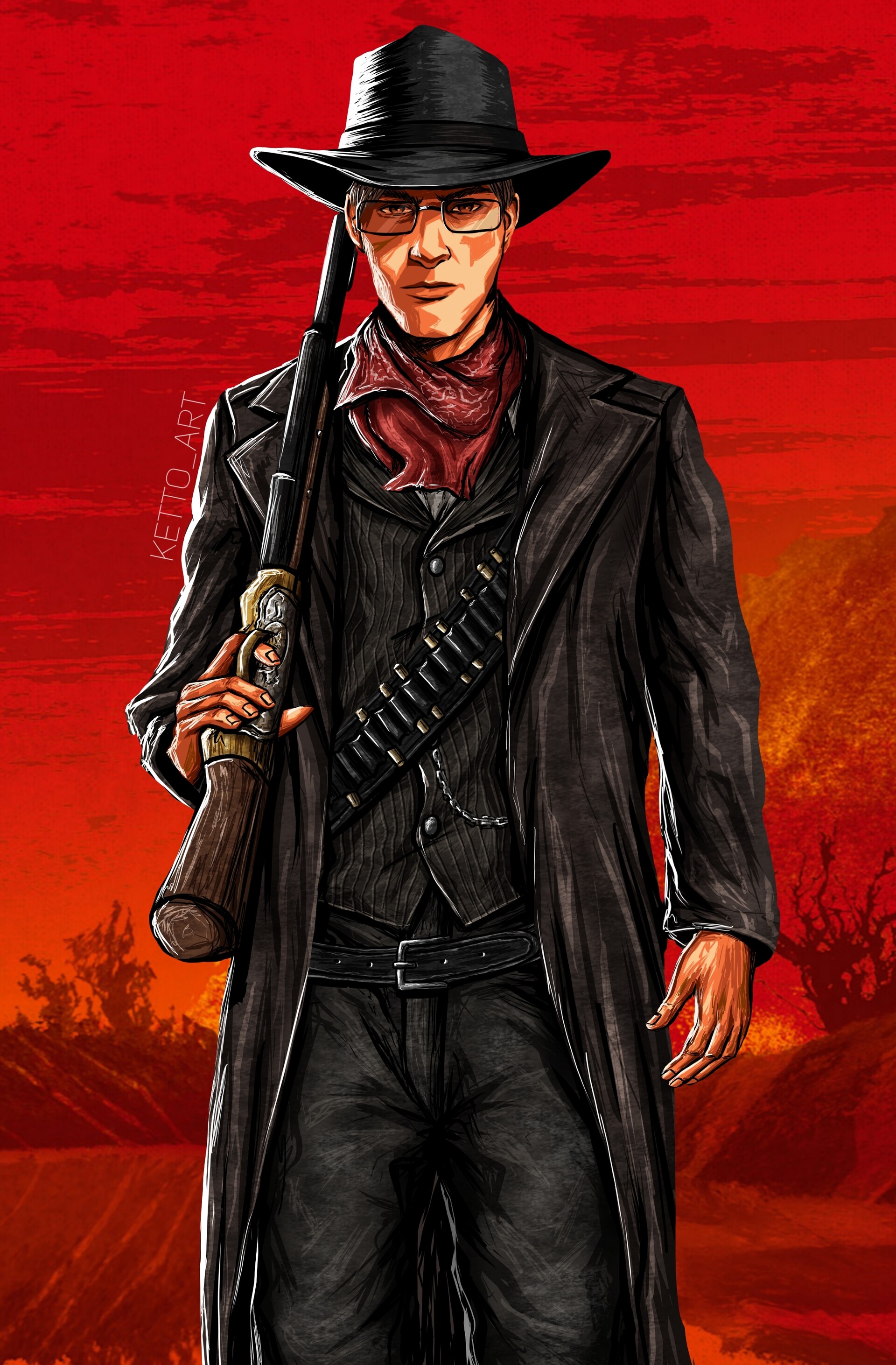 ArtStation - Red Dead Redemption Character Commission