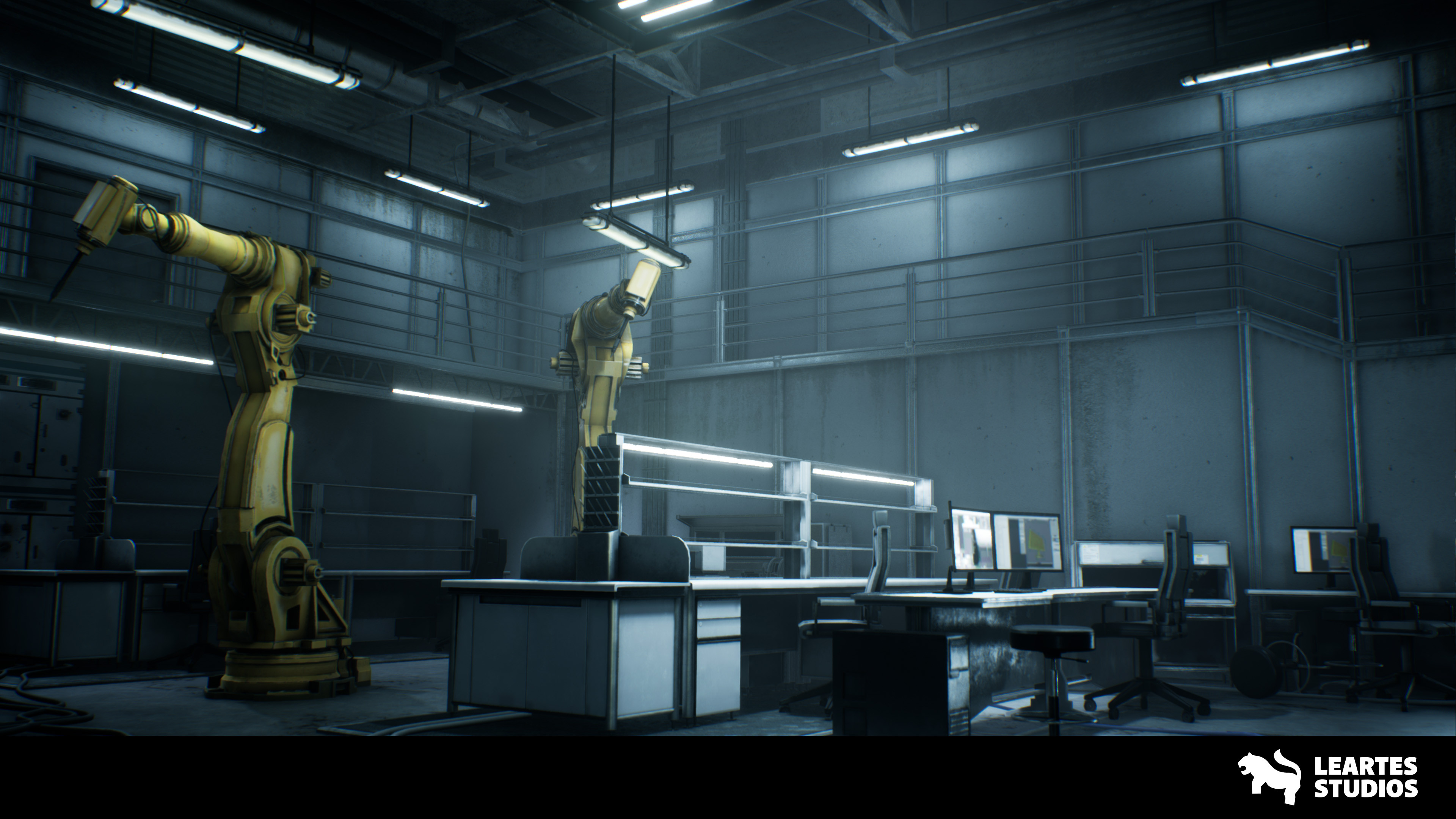 Leartes Studios - Sci-Fi Laboratory Environment / Unreal Engine