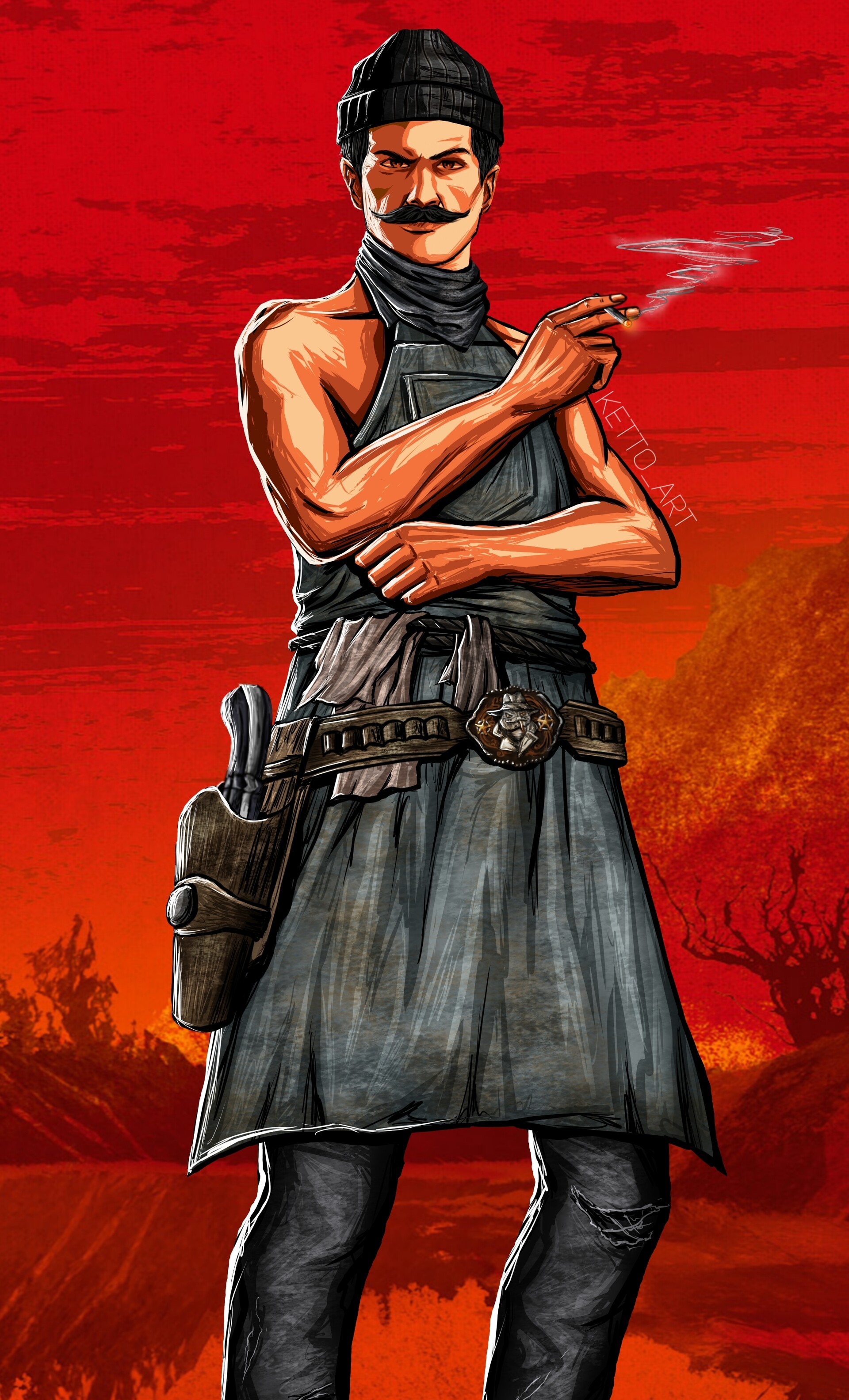 Red Dead Character Art | List of All Red Dead Redemption Characters – HULL