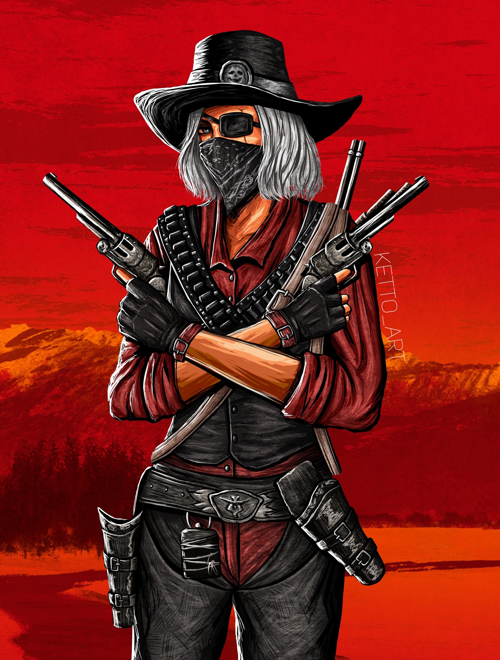 ArtStation - Red Dead Redemption Character Commission