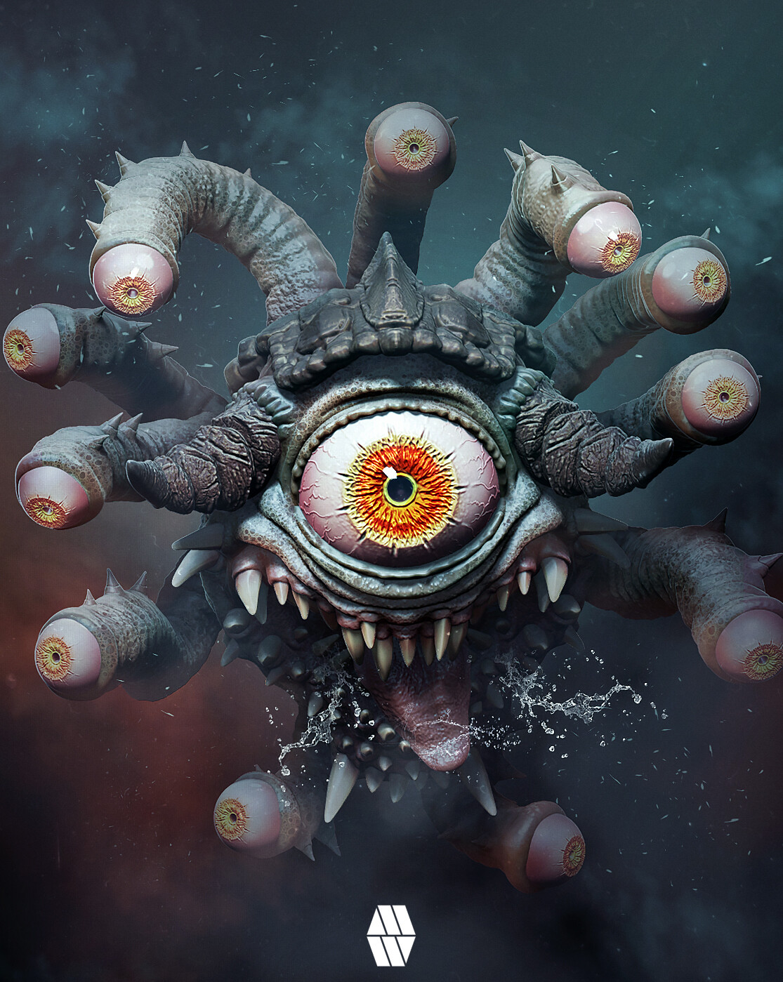 ArtStation - A Monster Emerges - 'Beholder' Concept