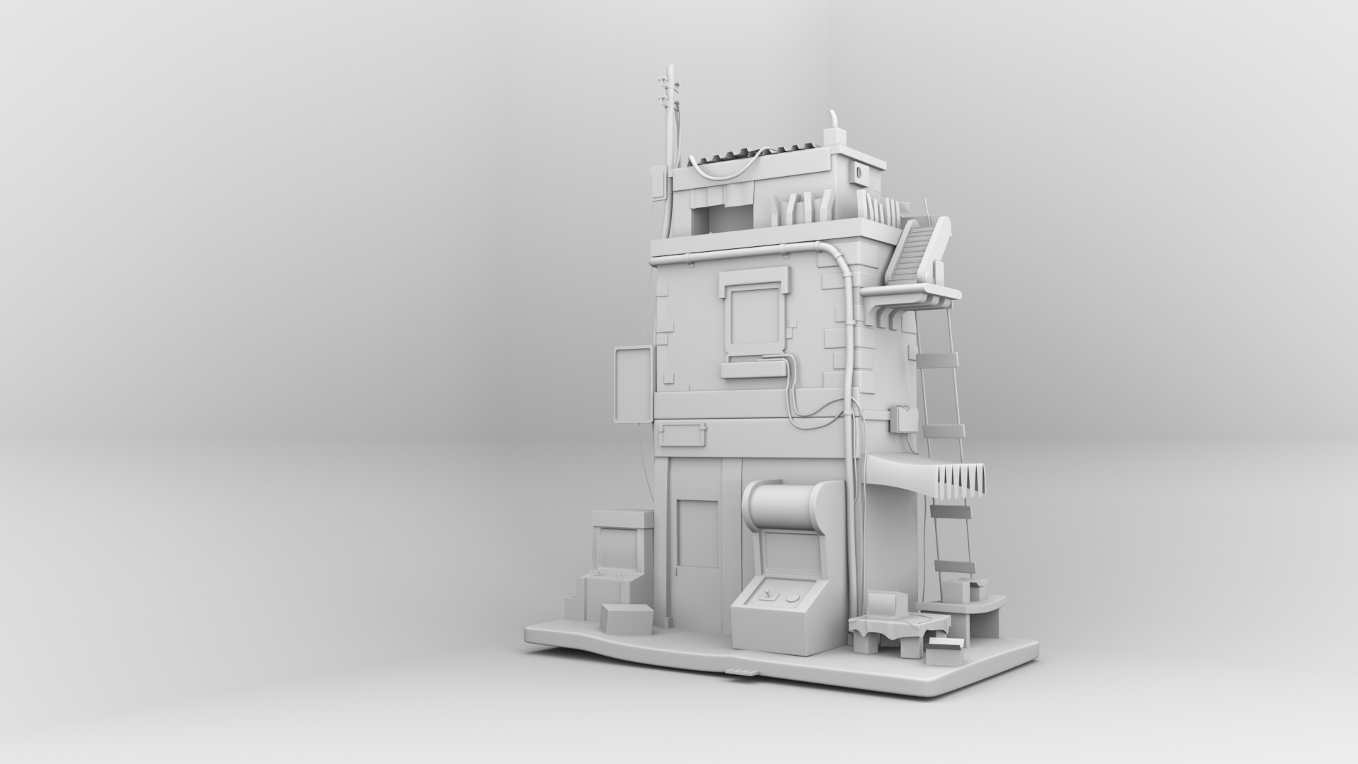 ArtStation - BG Props Modeling