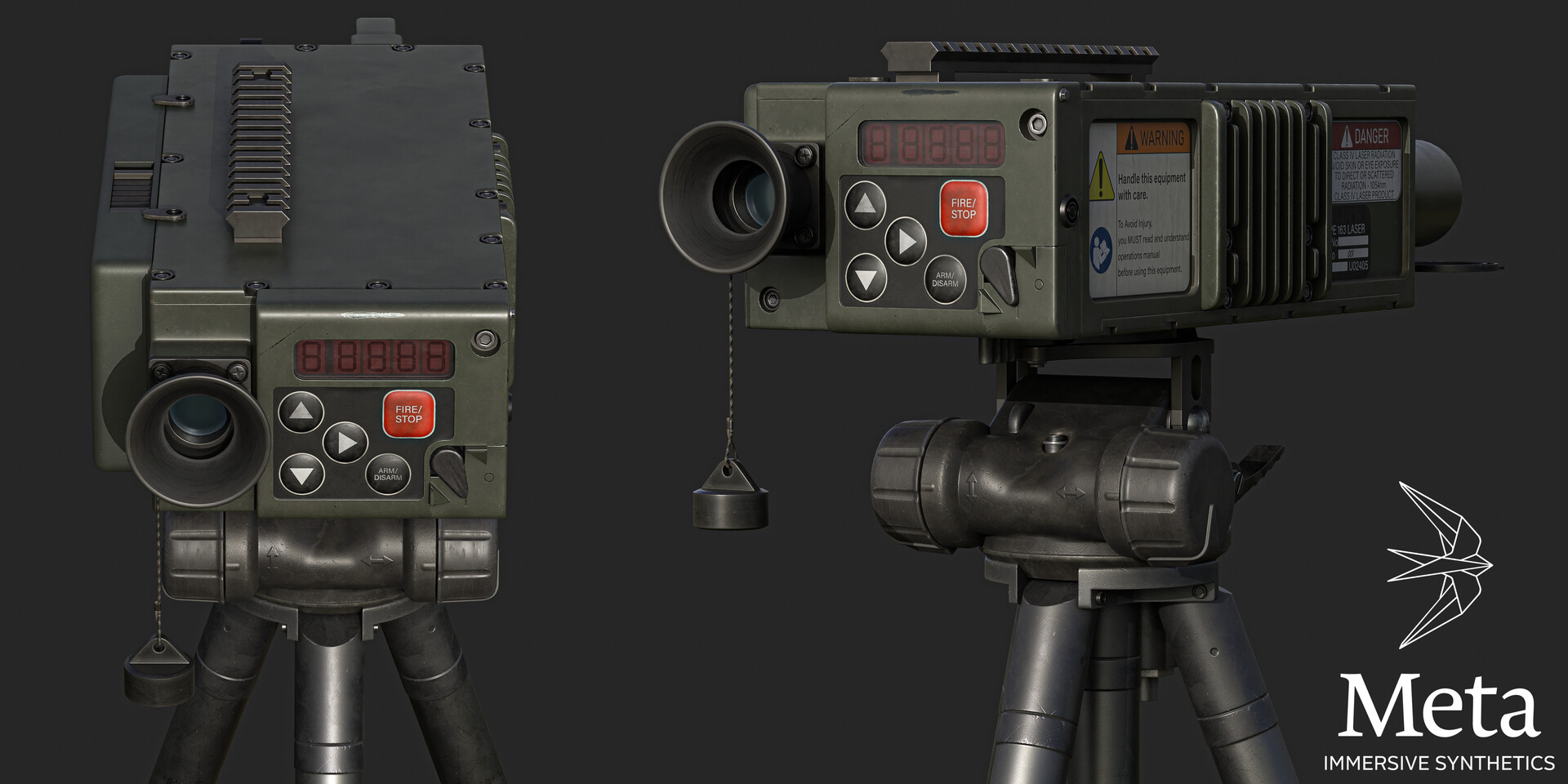 Metrea Simulations - Type 163 Laser Target Designator
