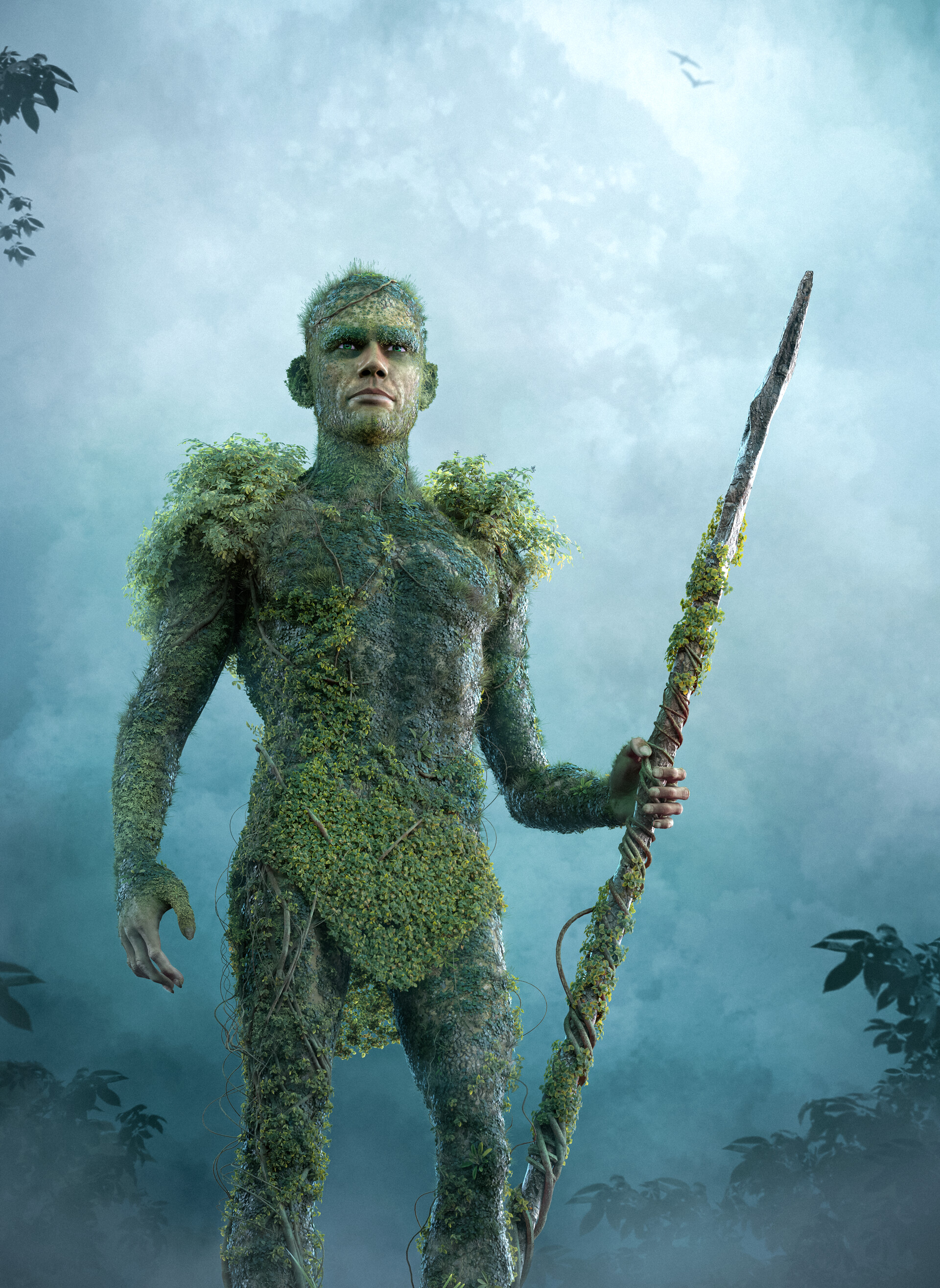 ArtStation - Forest Warrior