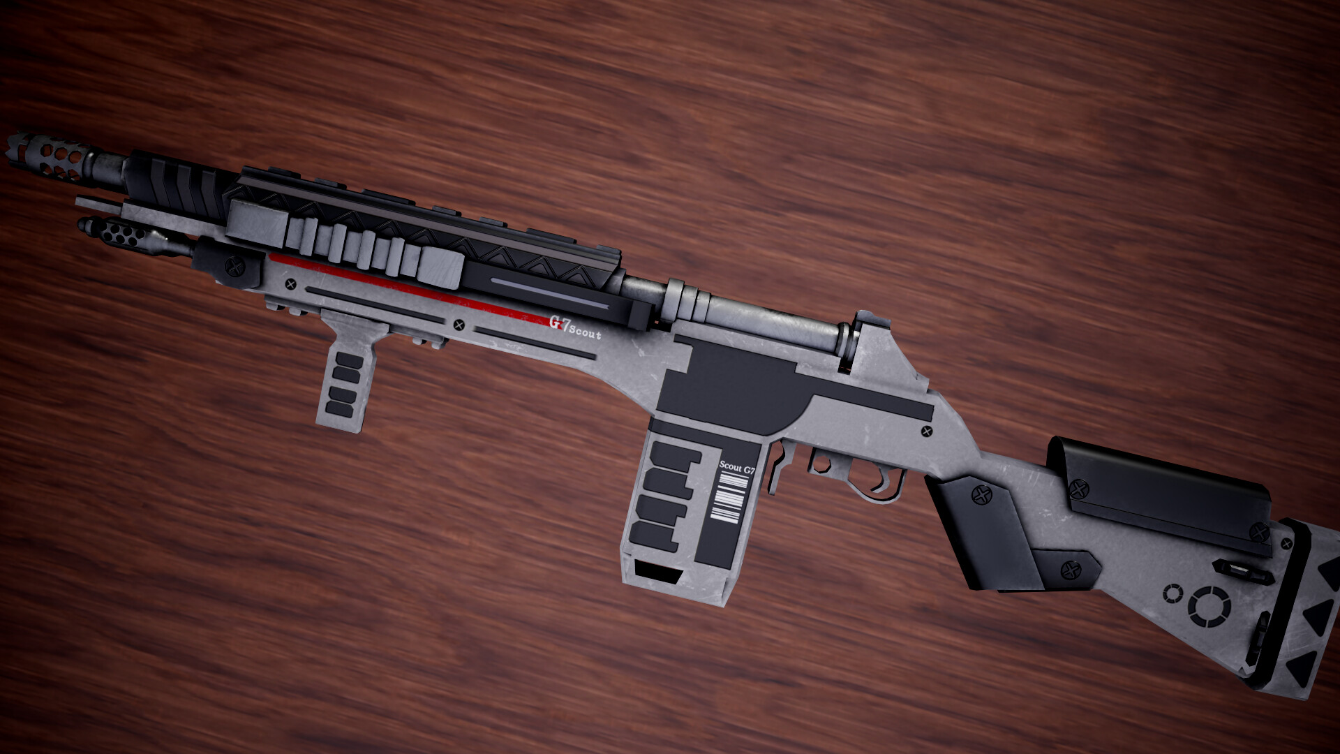 ArtStation - G7 Scout from Apex legends