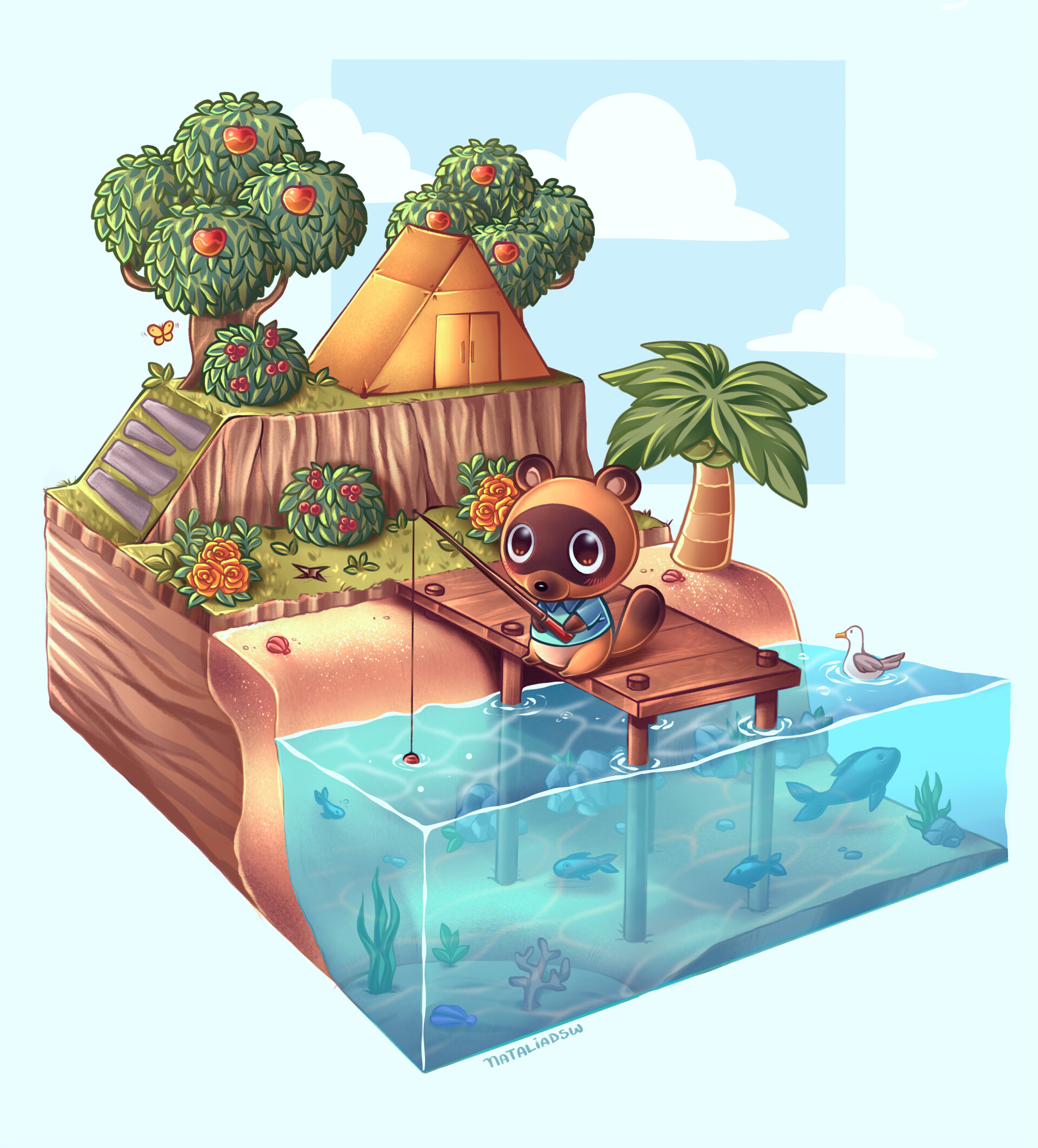 ArtStation - Animal Crossing