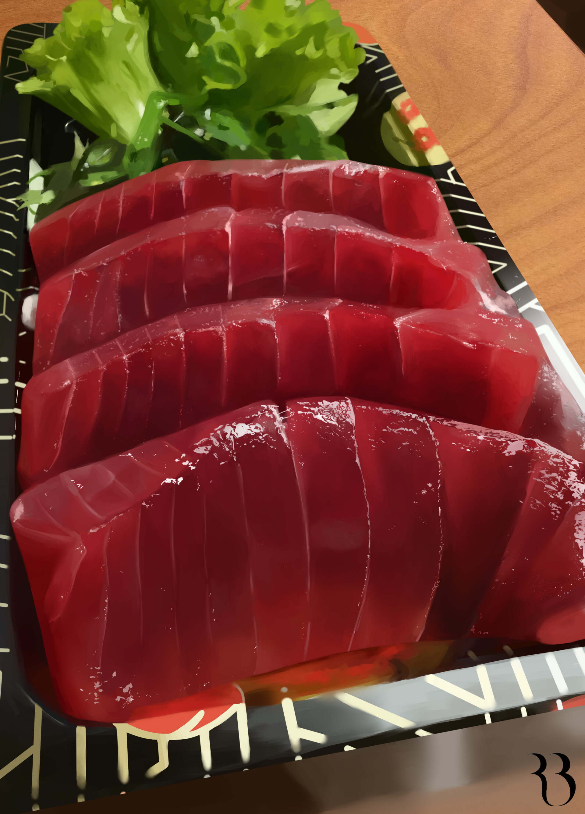 ArtStation - Sashimi study