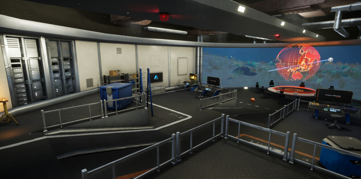 ArtStation - Watchpoint Atlantis - Overwatch Spawn Room [Fan-made]