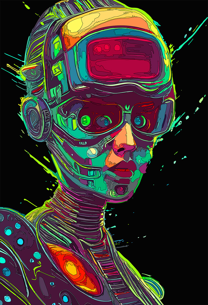 ArtStation - Electric Woman