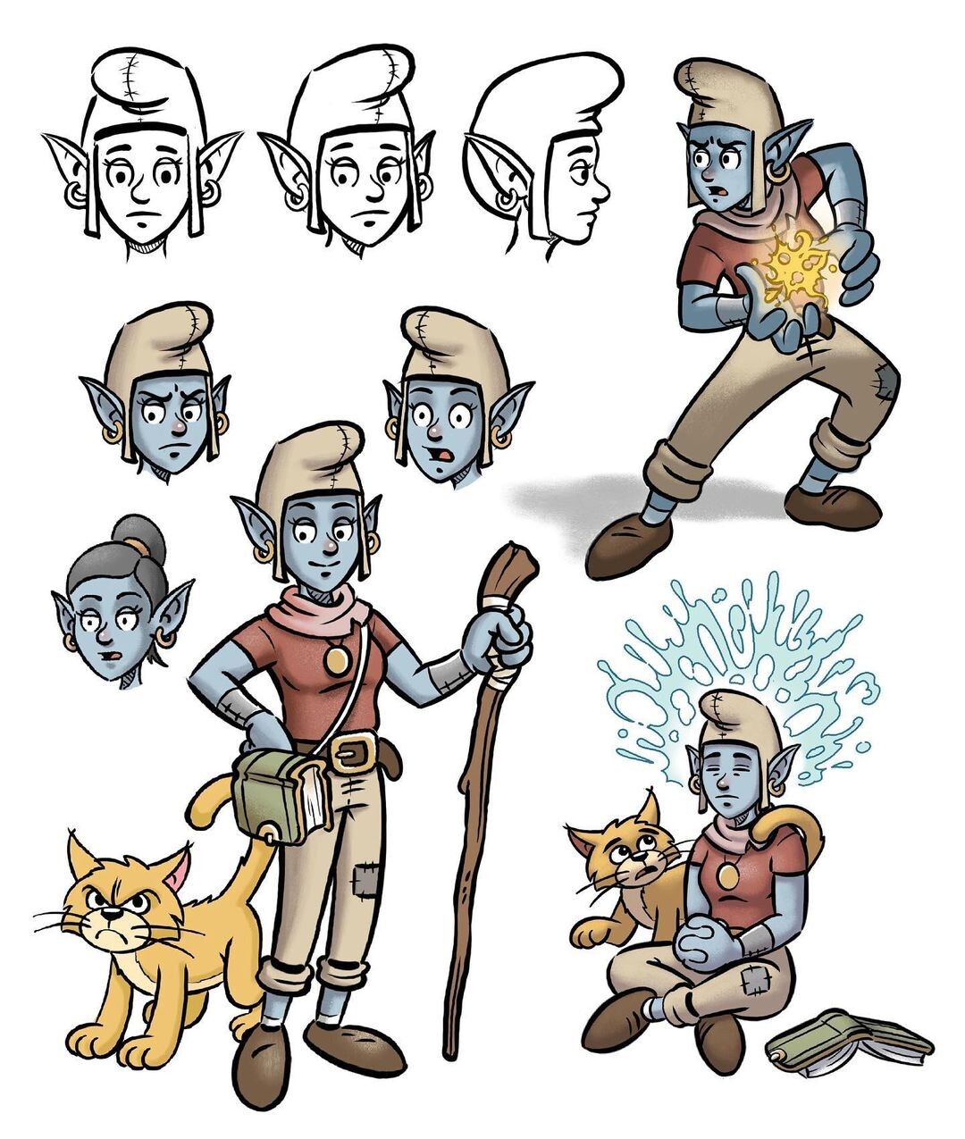 ArtStation - CHARACTER SHEET