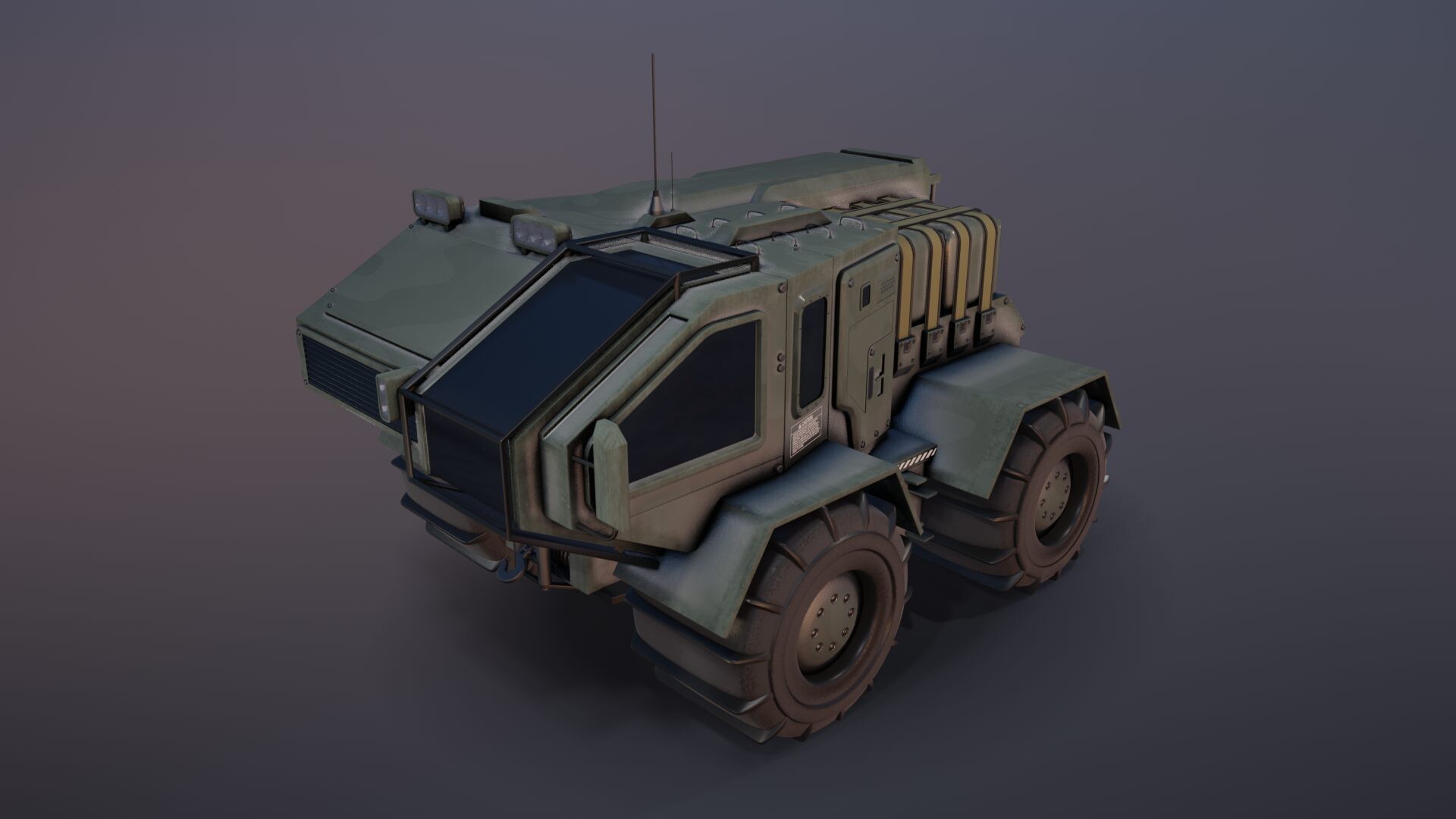 ArtStation - All terrain vehicle