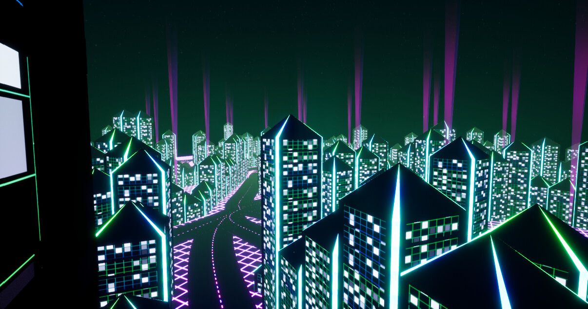 ArtStation - Procedural Digital Cityscape