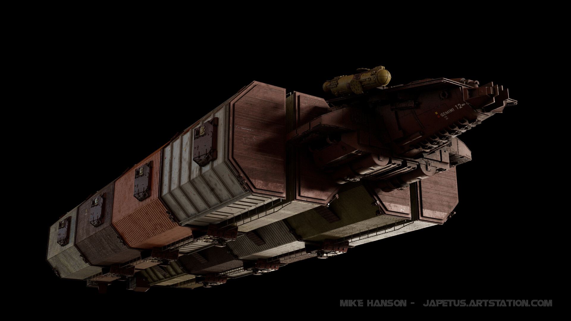 Mike Hanson - BSG Colonial Fleet - Gemini Freighter